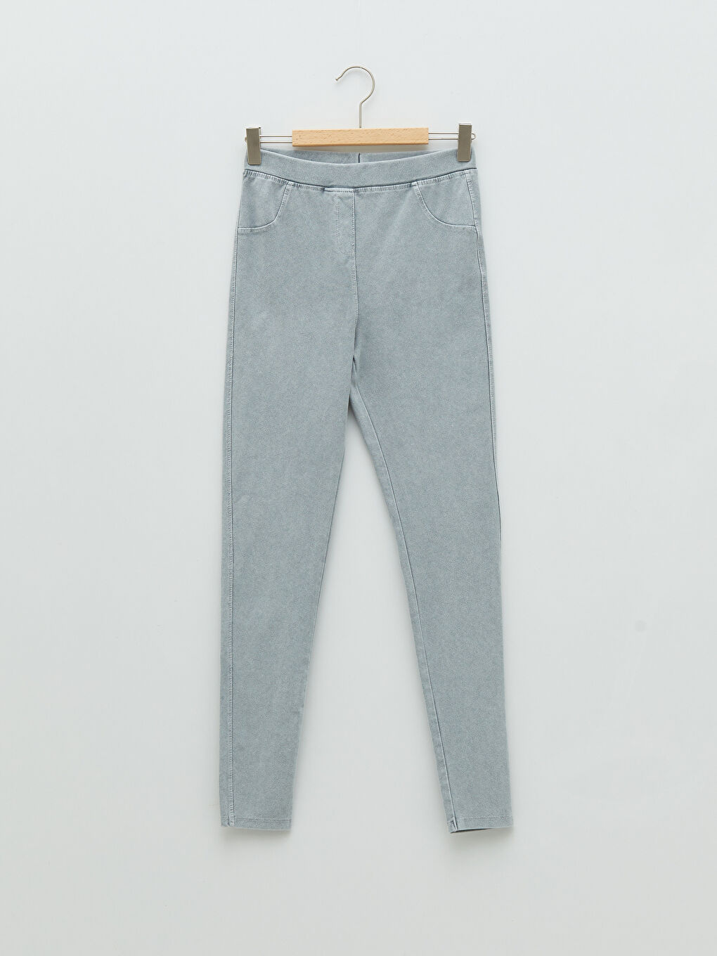 Leggings longs basiques pour fille avec taille élastique -S21309Z4-GVY ...