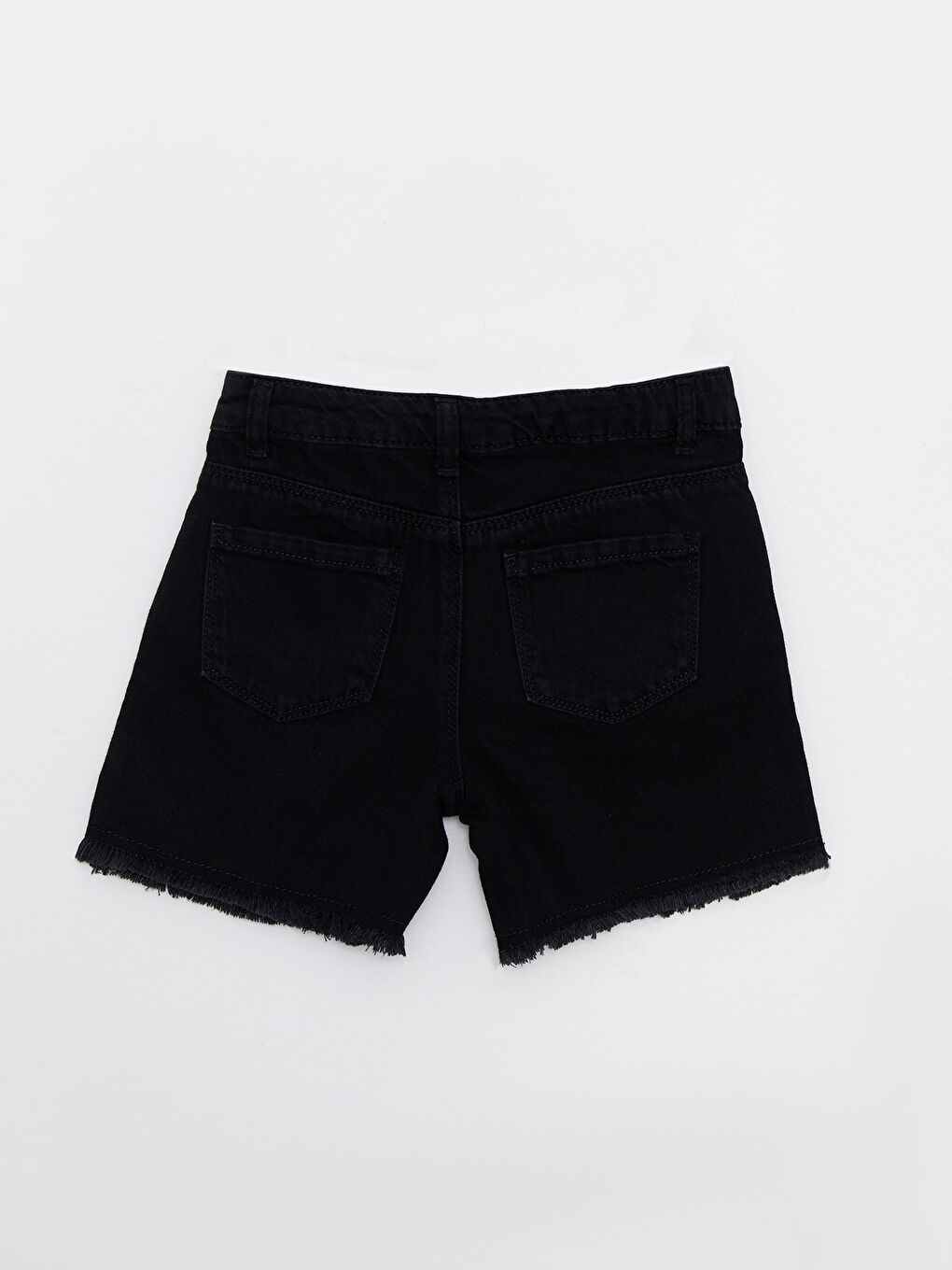 Ripped Detailed Cotton Girl Jean Shorts S22783z4 326 S22783z4 326 Lc Waikiki
