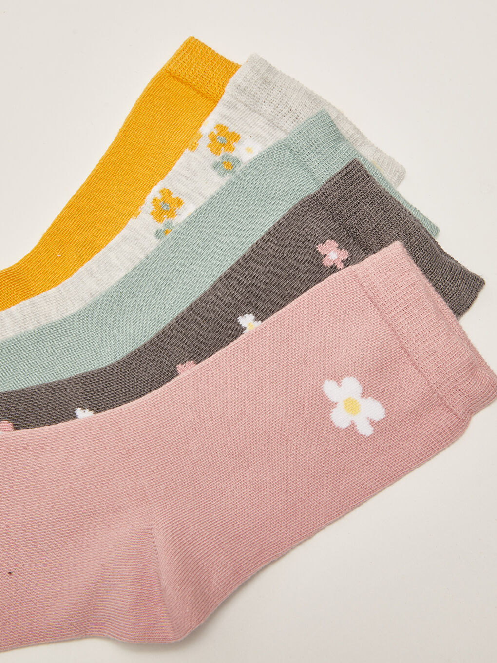 LC WAIKIKI Patterned Women's Ankle Socks 5 Pack -S22917Z8-J5R ...