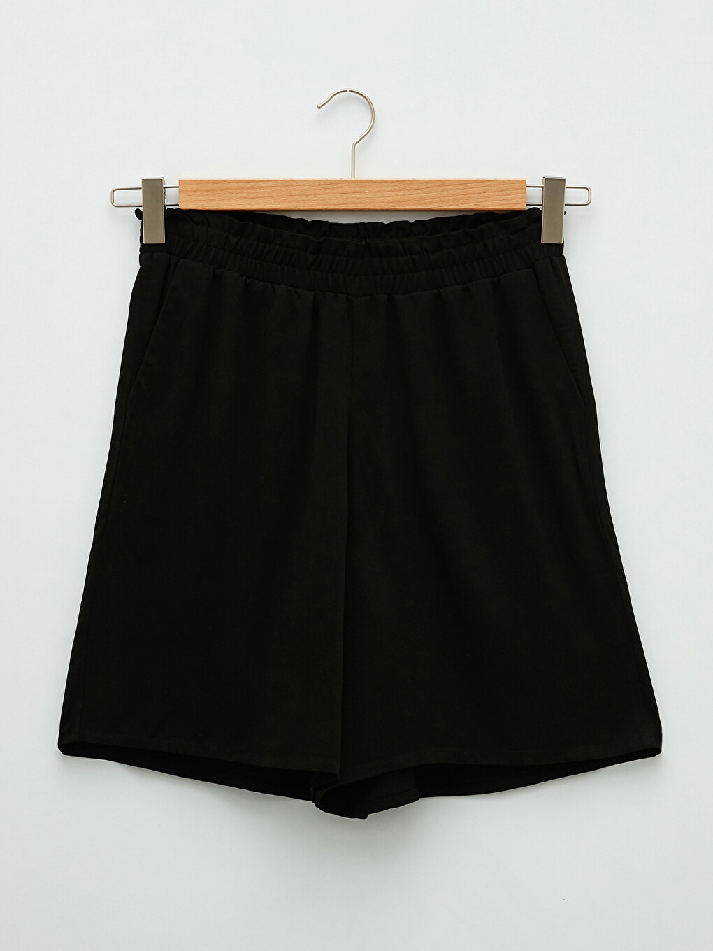 Elastic Waist Straight Viscose Women s Shorts S27555Z8 CVL S27555Z8 elastic-waist-straight-viscose-women-s-shorts-s27555z8-cvl-s27555z8