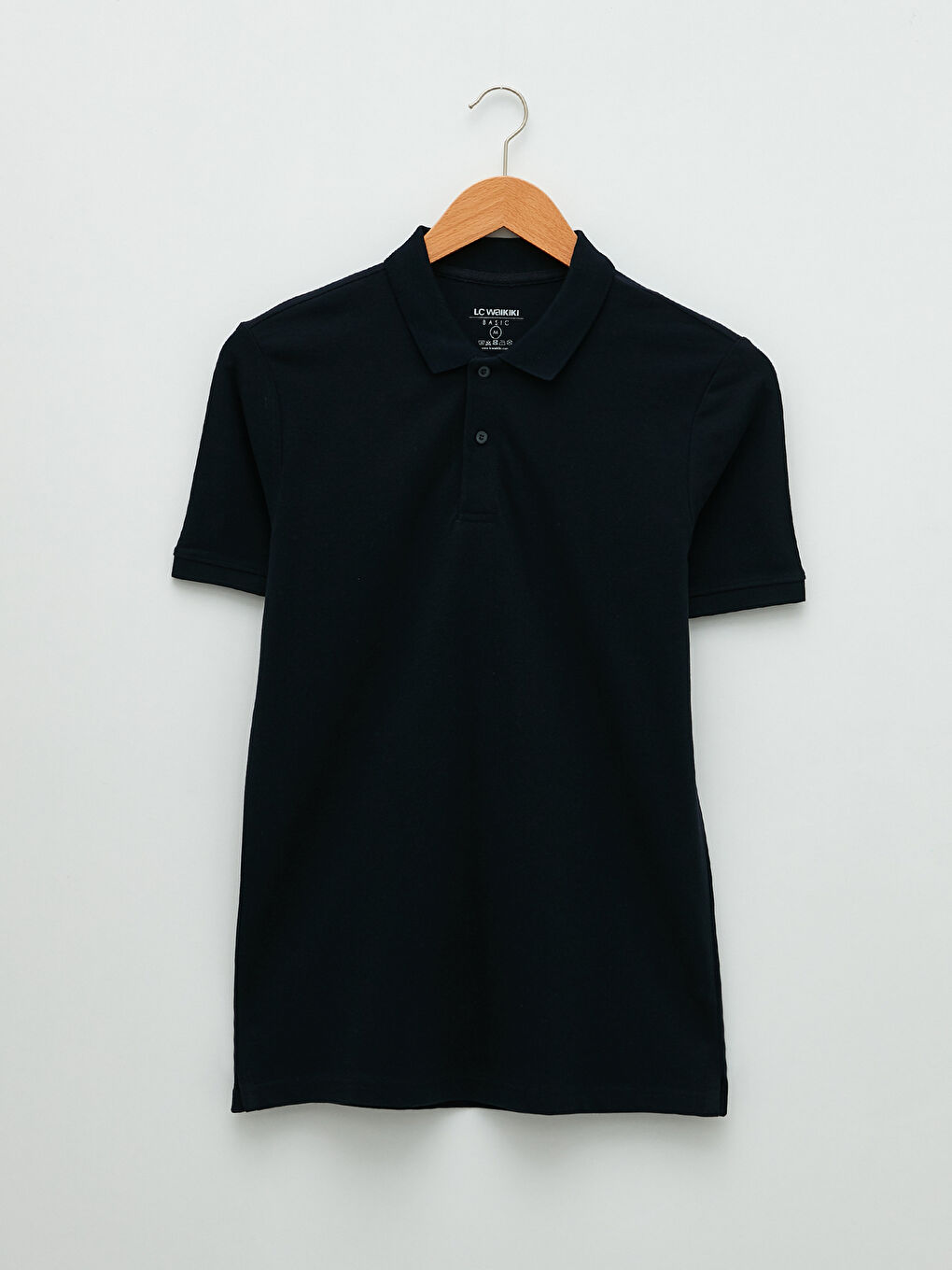 LACİVERT Polo Yaka Kısa Kollu Basic Pike Erkek Tişört - S2AN49Z8-HRZ | LCW