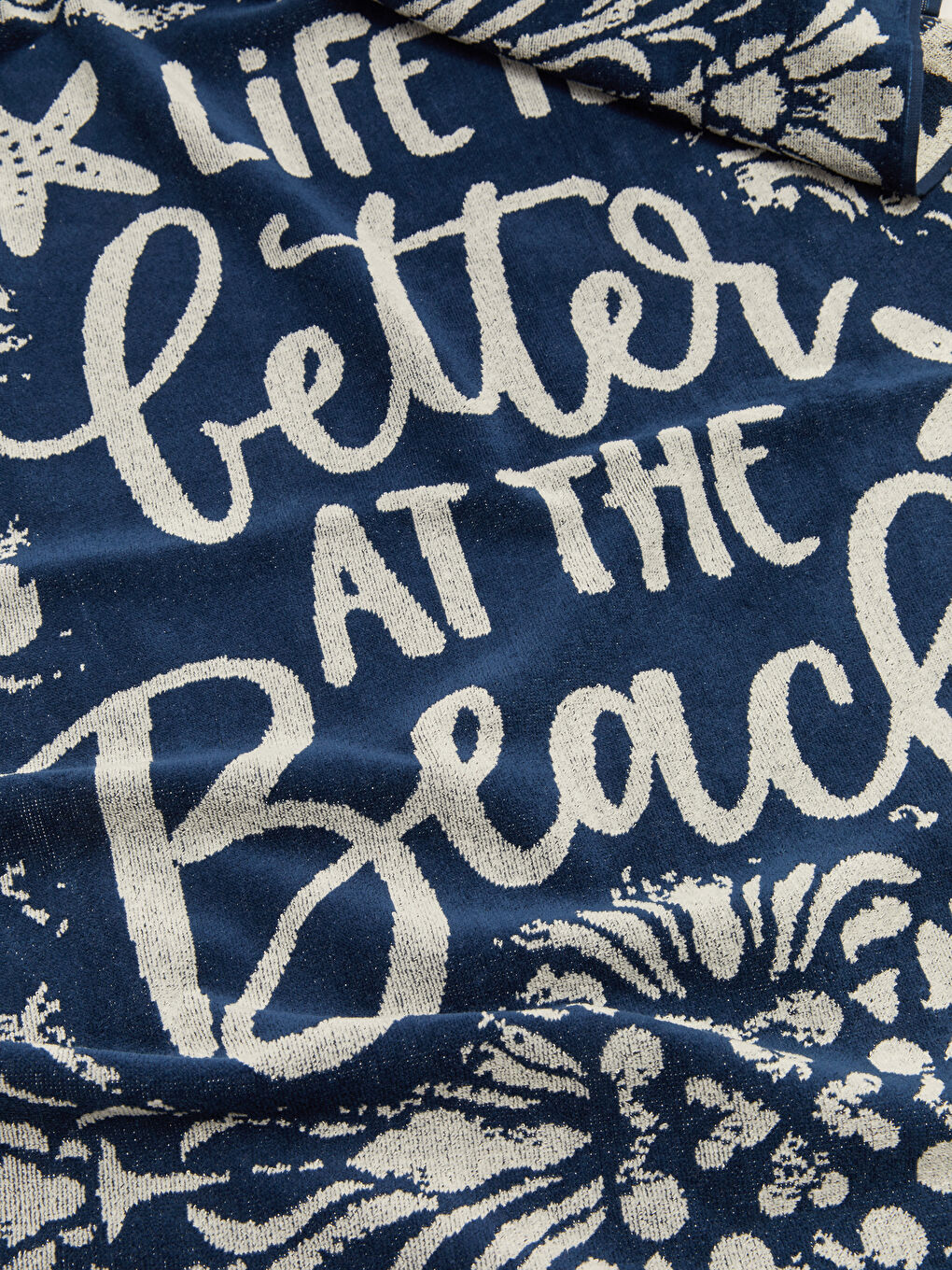 Letter Printed Women's Beach Towel -S2AS08Z8-LYB - S2AS08Z8-LYB - LC ...