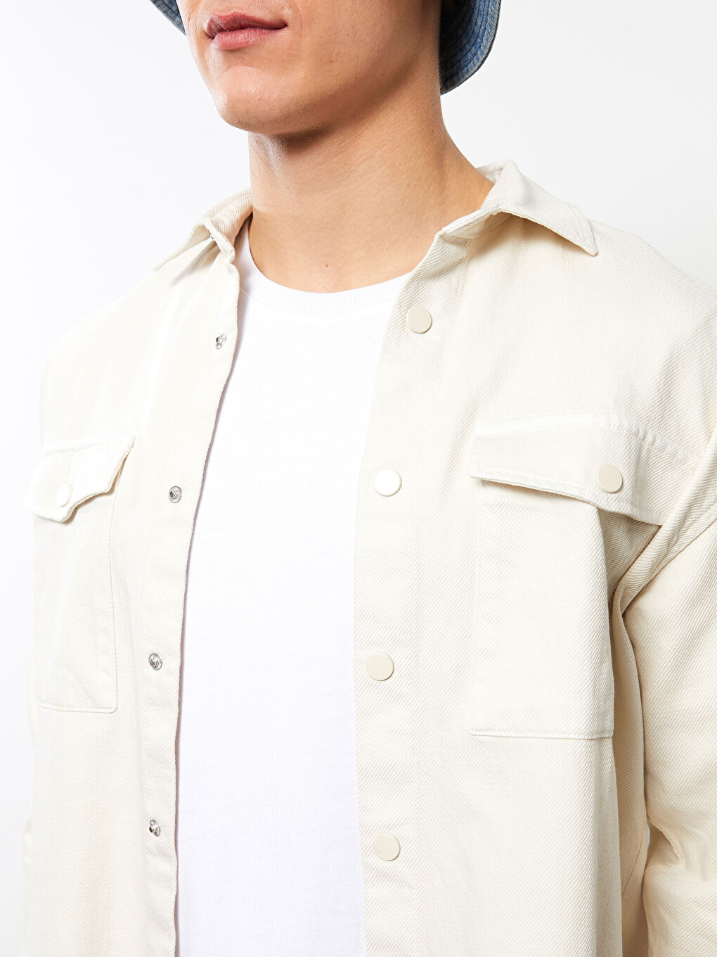 Veste chemise BEIGE Homme -S2CA94Z8-FWZ - S2CA94Z8-FWZ - LC Waikiki