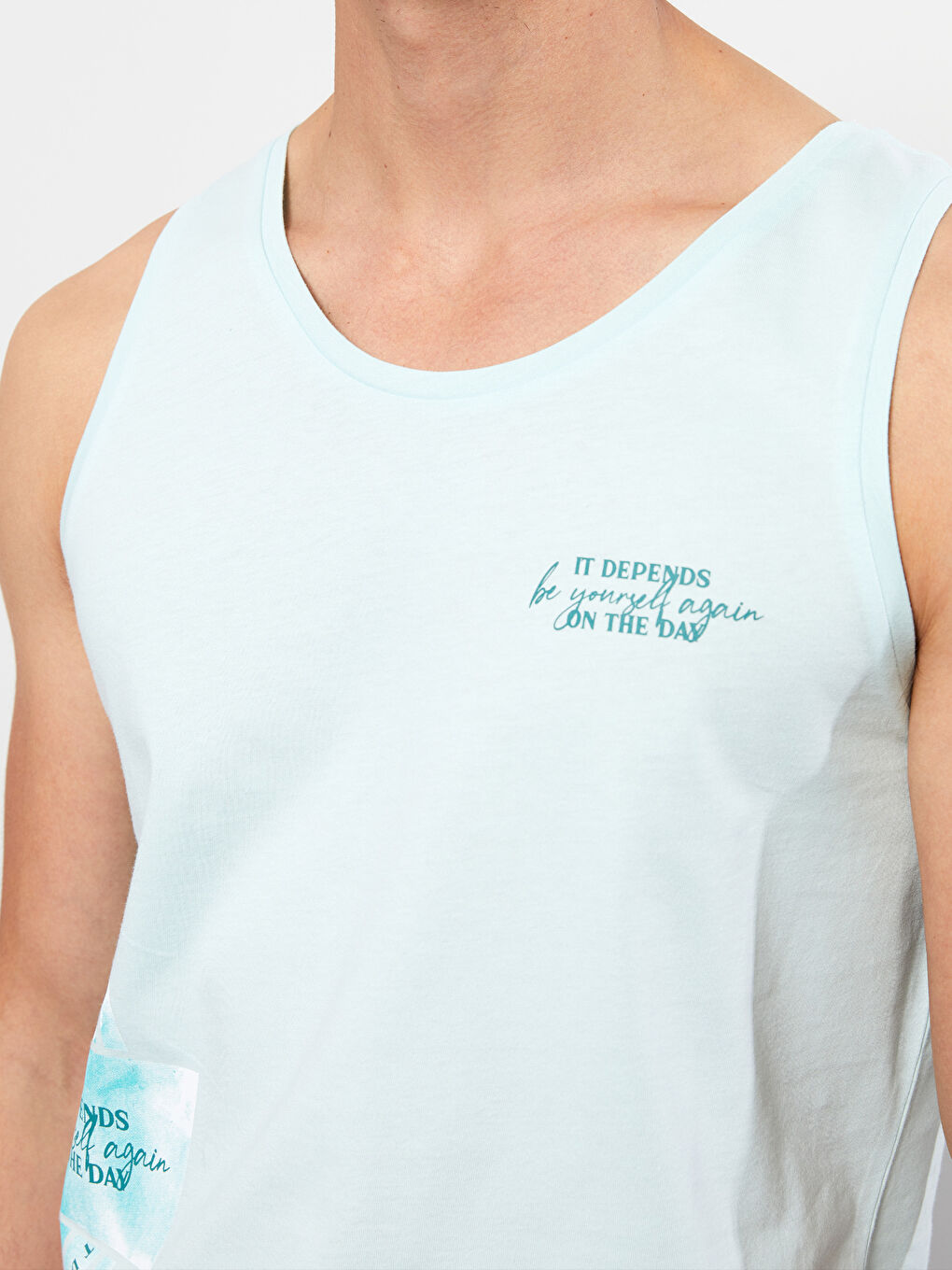 T-shirt VERT Homme -S2EV71Z8-DPA - S2EV71Z8-DPA - LC Waikiki