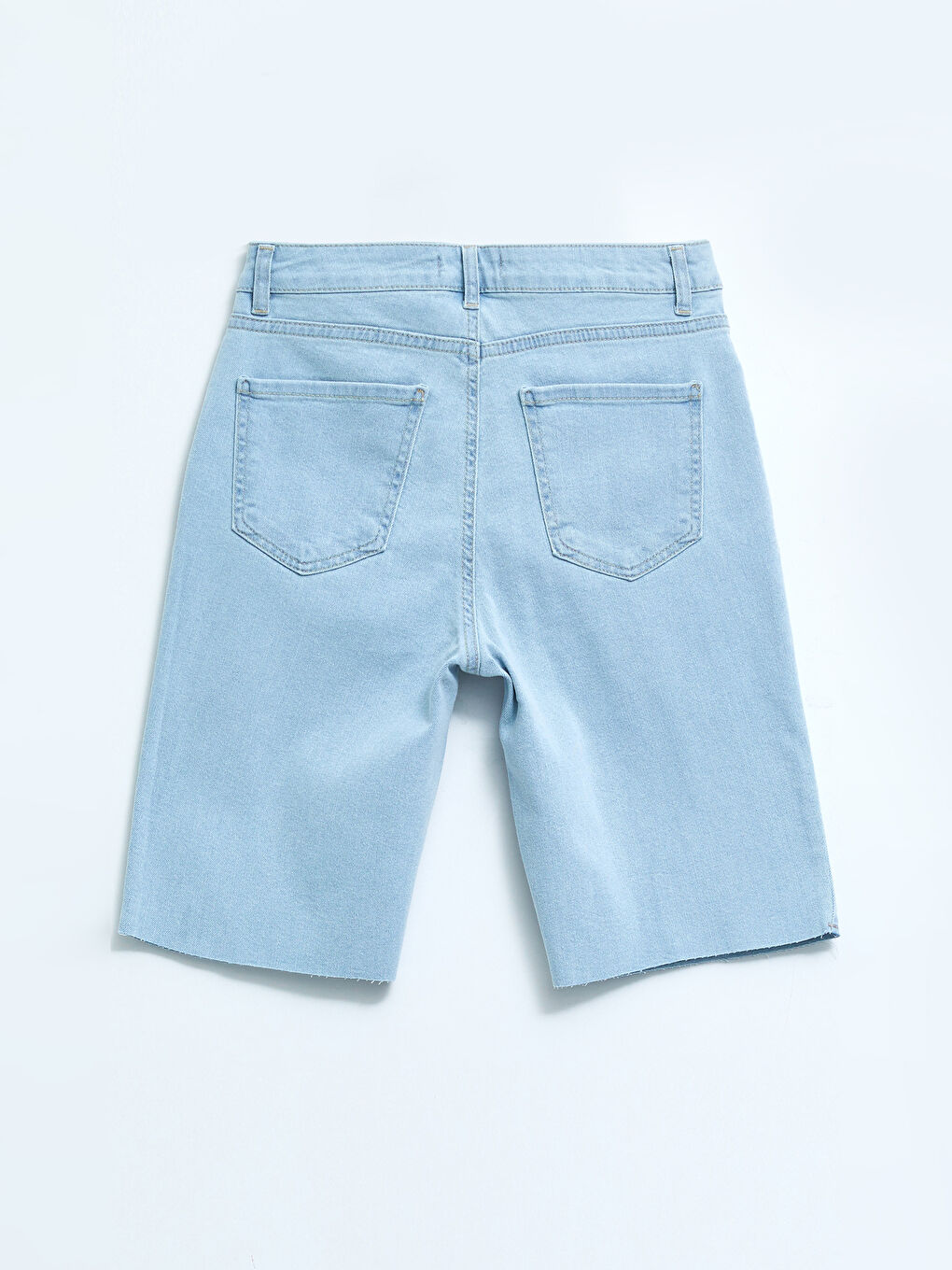 Жени Индиго Дънкови шорти -S2FA35Z8-311 - S2FA35Z8-311 - LC Waikiki