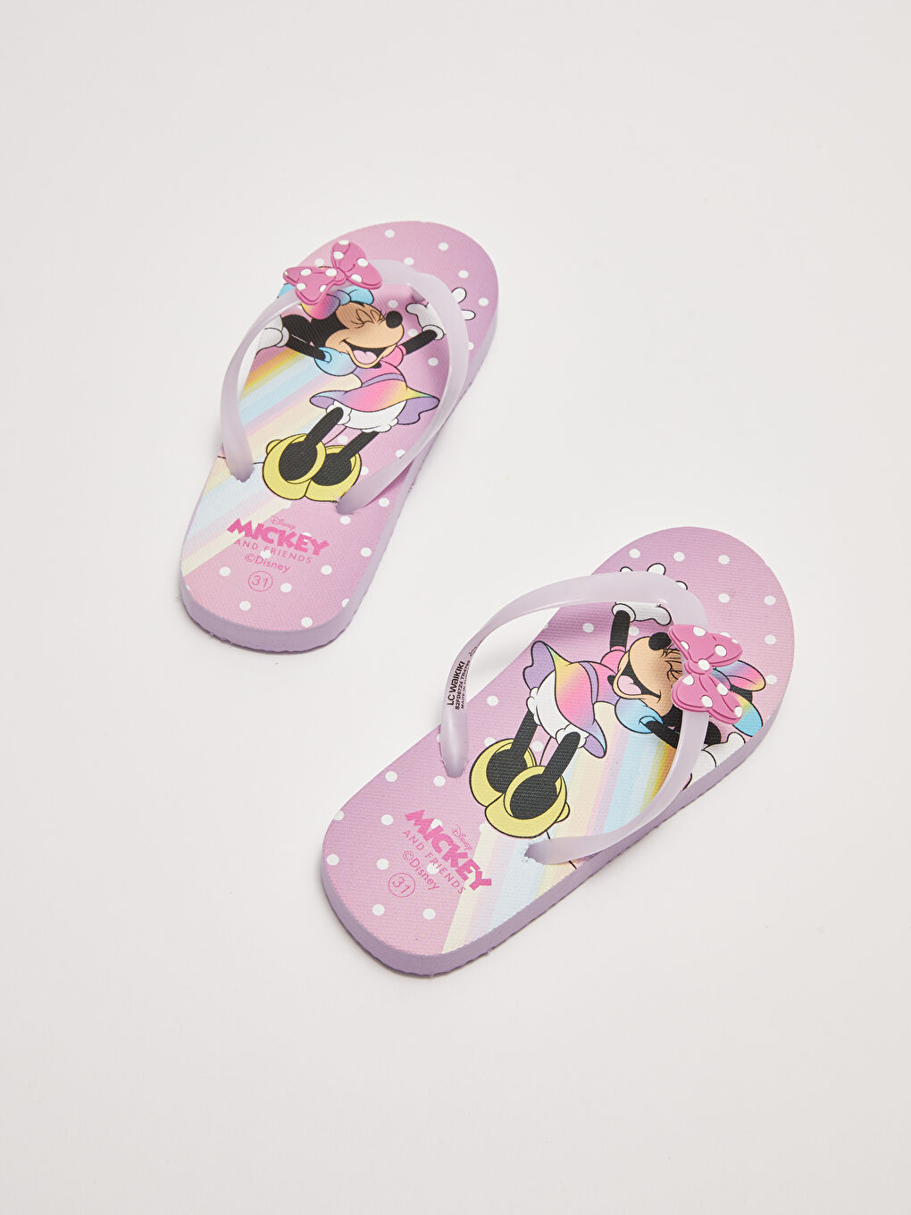 LC WAIKIKI Minnie Mouse Licensed Girl's Flip Flops -S2FD67Z4-LSC ...