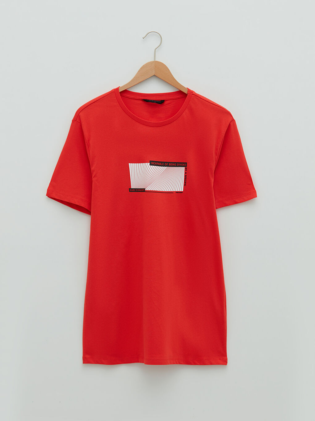 Crew Neck Short Sleeve Printed Combed Cotton Men's T-shirt -S2FO37Z8 ...