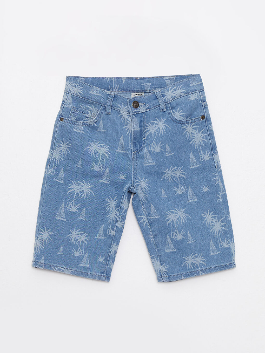 İNDİGO Desenli Erkek Çocuk Jean Roller - S2GV49Z4-507 | LCW