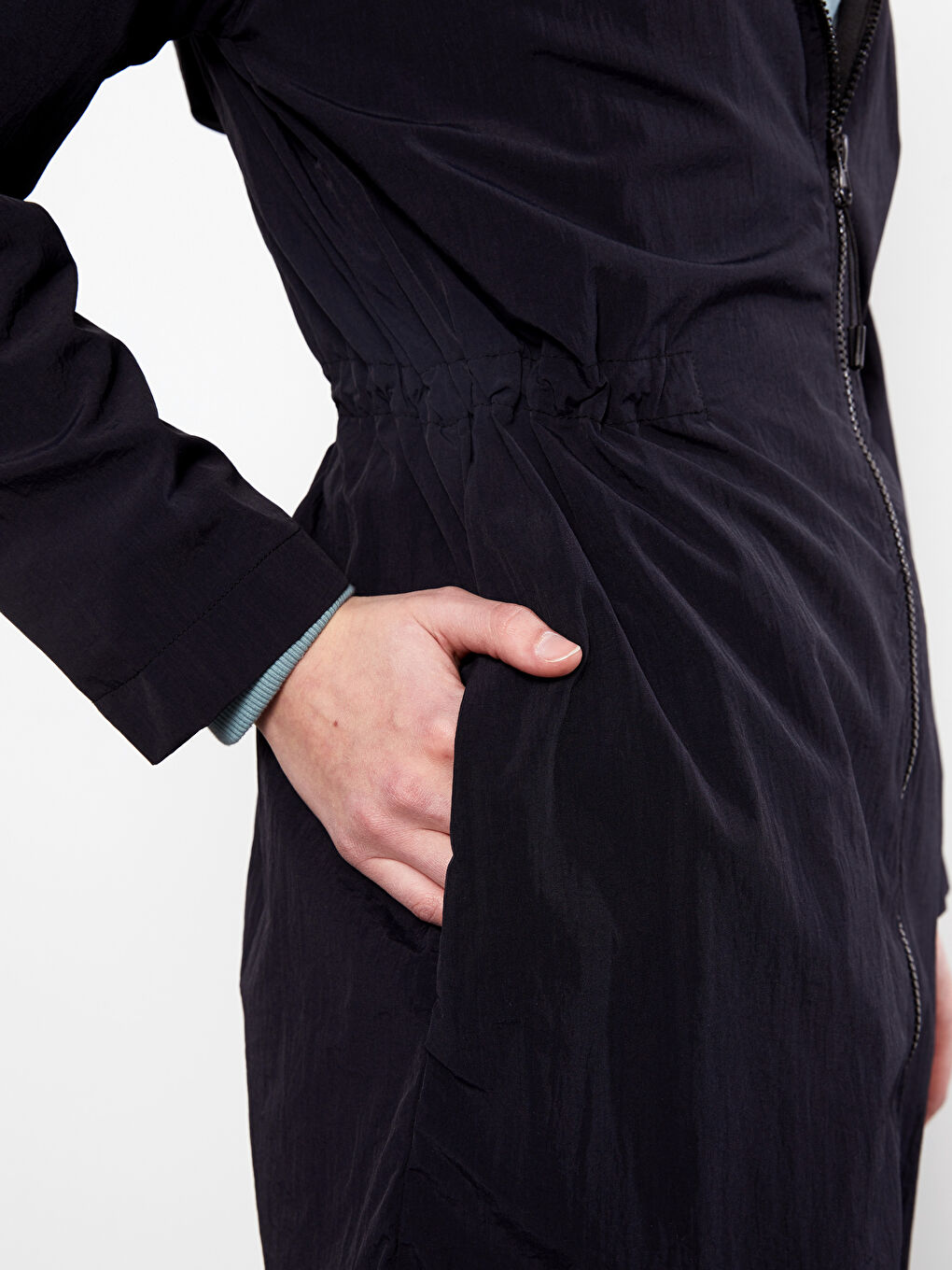 LC WAIKIKI Hooded Plain Long Sleeve Women's Tunic -S2HB50Z8-RQN ...