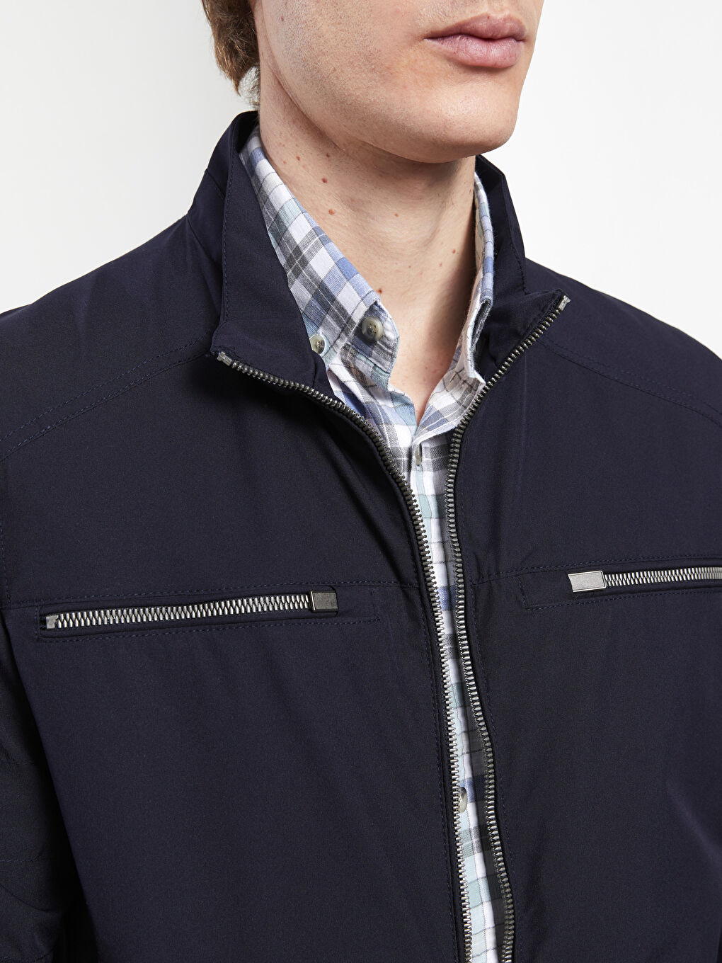 High Collar Men's Coat -S2HC90Z8-RFD - S2HC90Z8-RFD - LC Waikiki