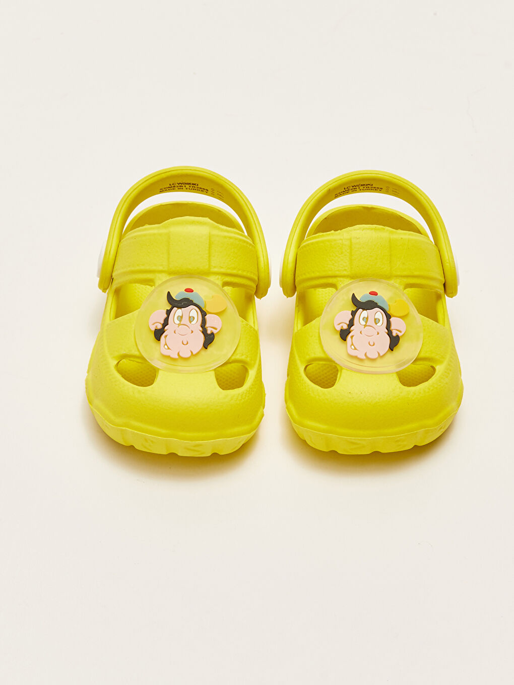 SARI Nostaljik Maymun Patchli Erkek Bebek Plaj Sandaleti - S2IM82Z1-FQ6 ...