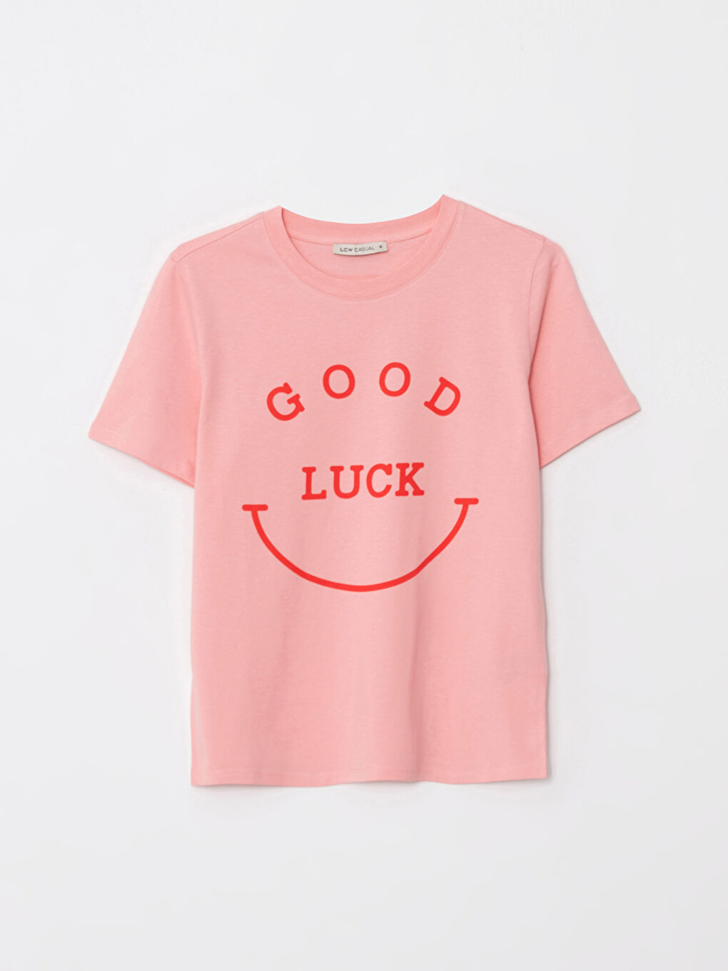 Crew Neck Printed Short Sleeve Cotton Women's T-shirt -S2J266Z8-G5T ...