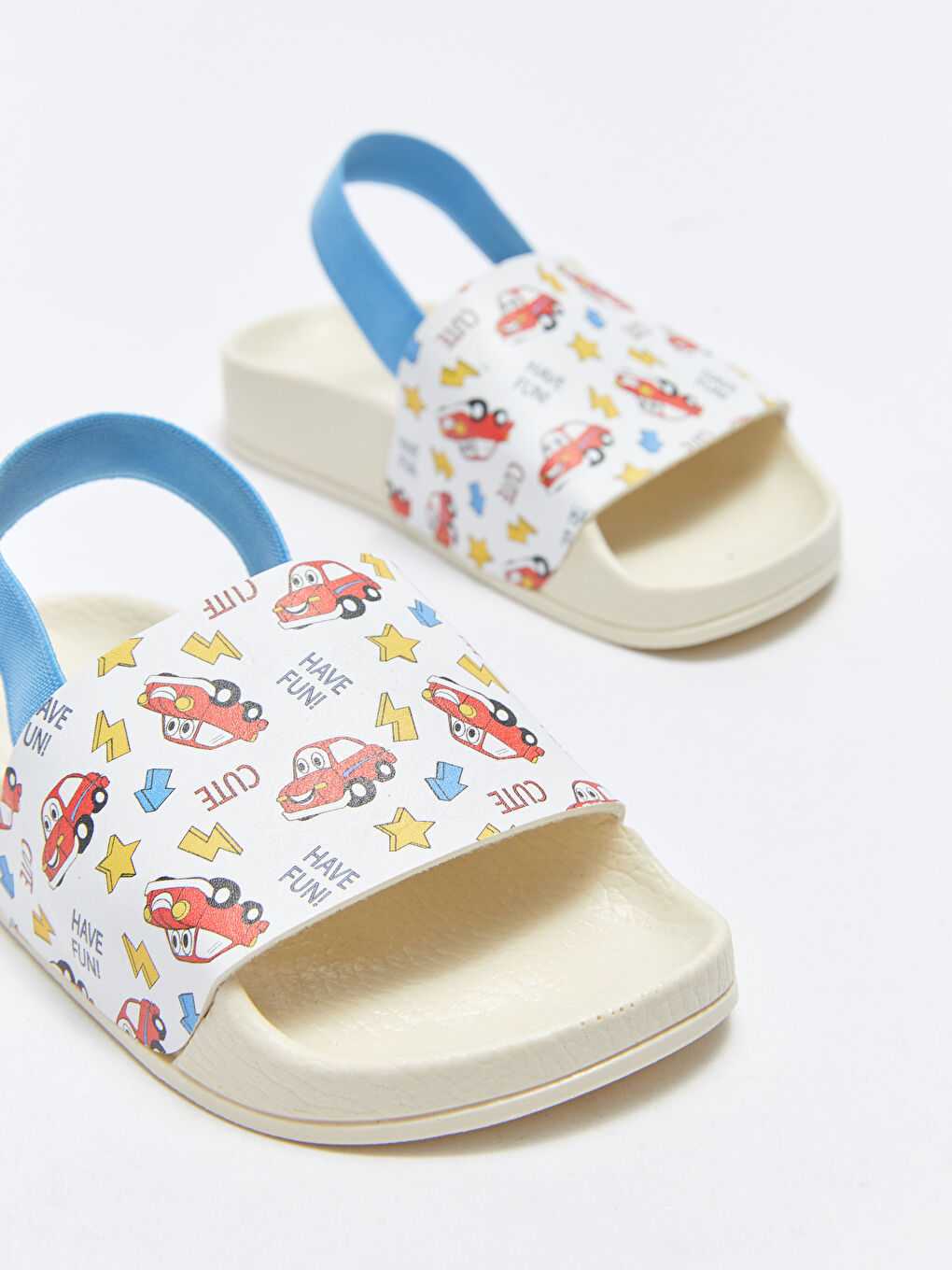 Printed Single Band Baby Boy Beach Slippers -S2JA26Z1-LU7 - S2JA26Z1 ...