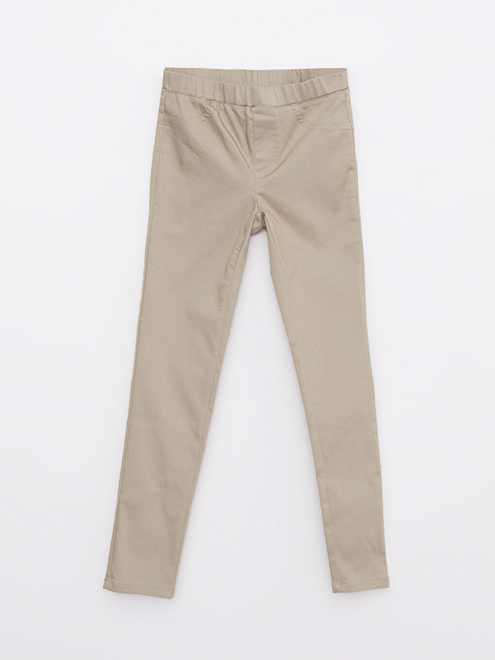 Elastic Waist Basic Girl Trousers -S2JC92Z4-GHR - S2JC92Z4-GHR - LC Waikiki