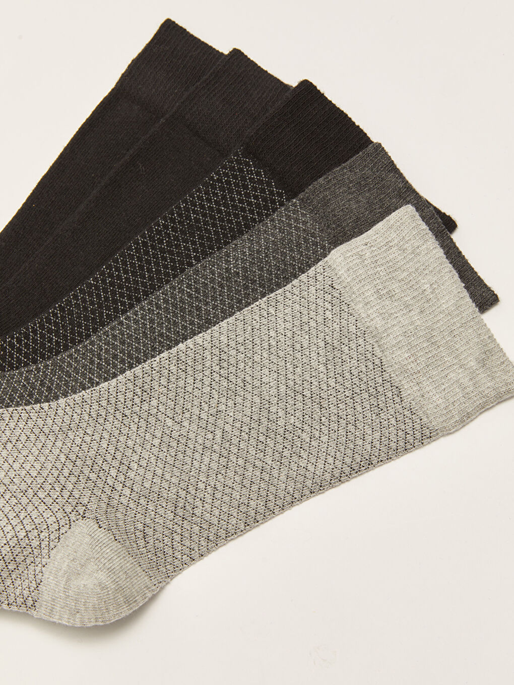 Patterned Men's Socket Socks 5-Pack -S2K183Z8-K00 - S2K183Z8-K00 - LC ...