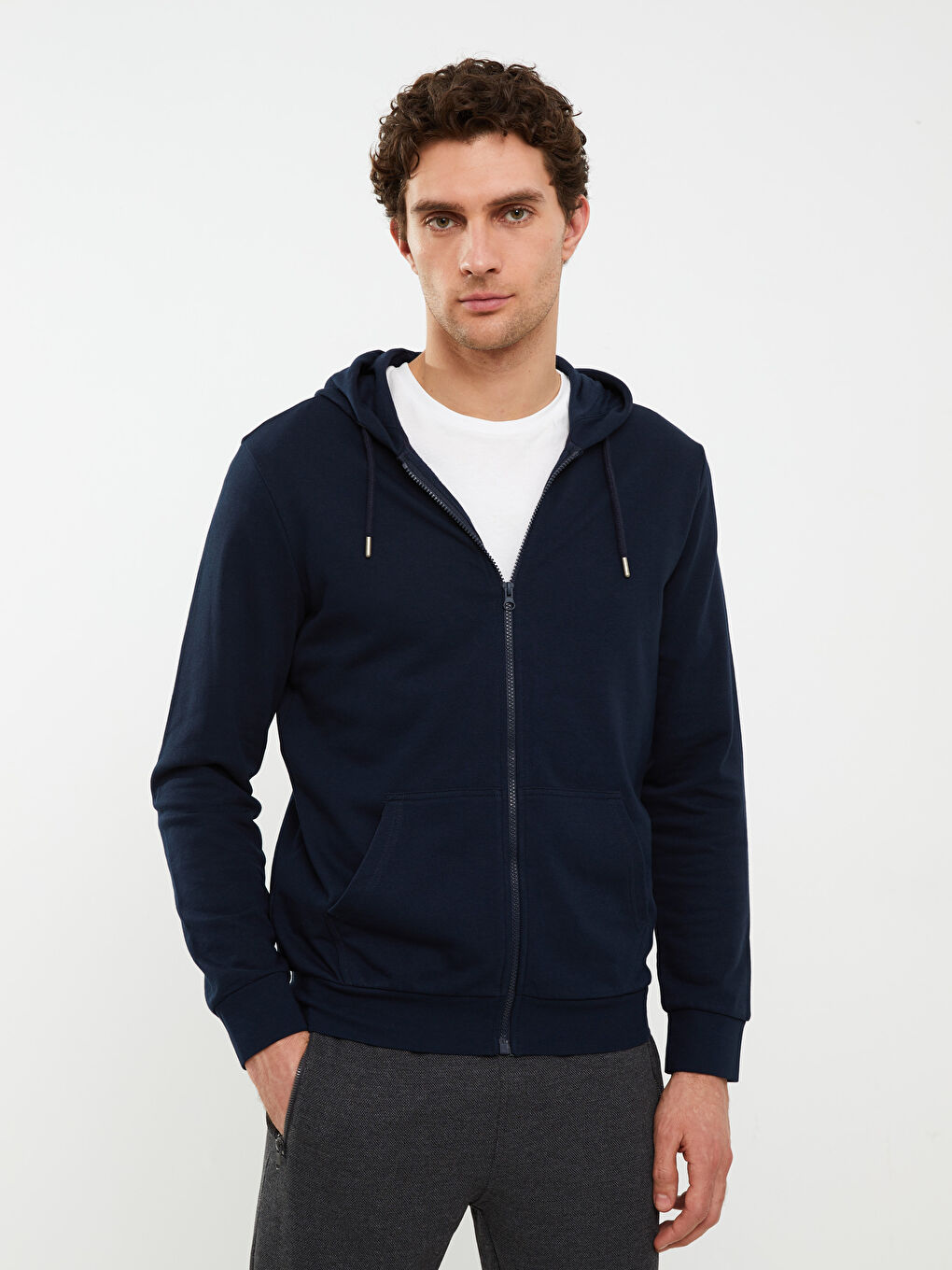 Muška dukserica sa kapuljačom -W21901Z8-RFH - W21901Z8-RFH - LC Waikiki