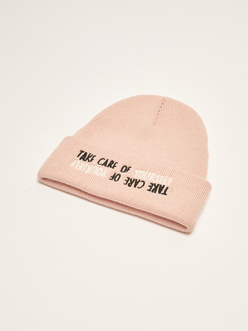 Embroidery Detailed Girls Knitwear Beanie -W24714Z4-G3G - W24714Z4-G3G ...