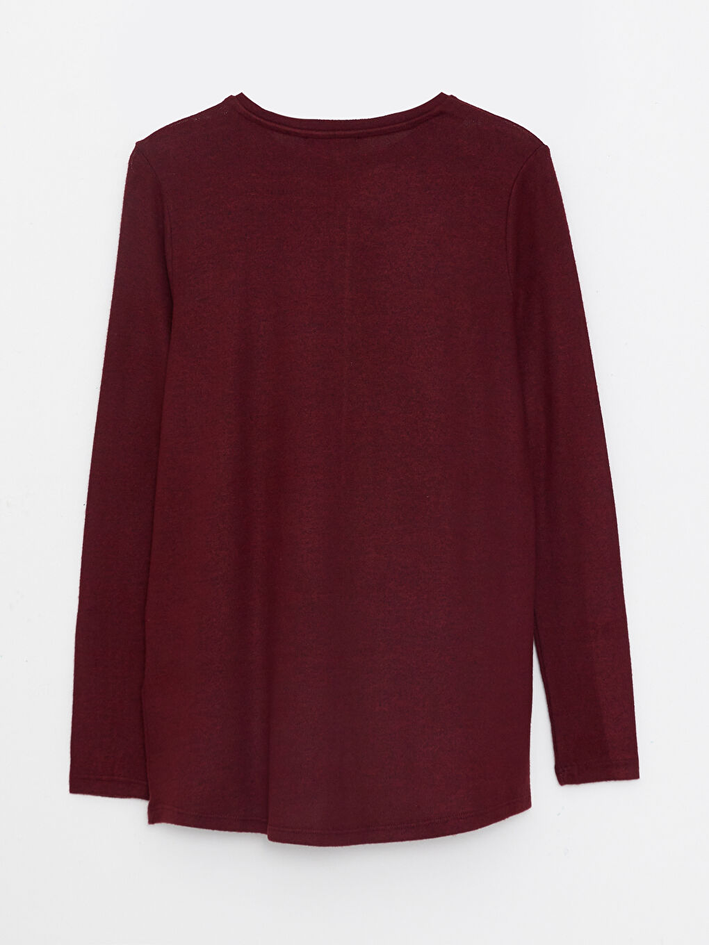 Crew Neck Regular Long Sleeve Women's T-shirt -W25234Z8-D6U - W25234Z8 ...