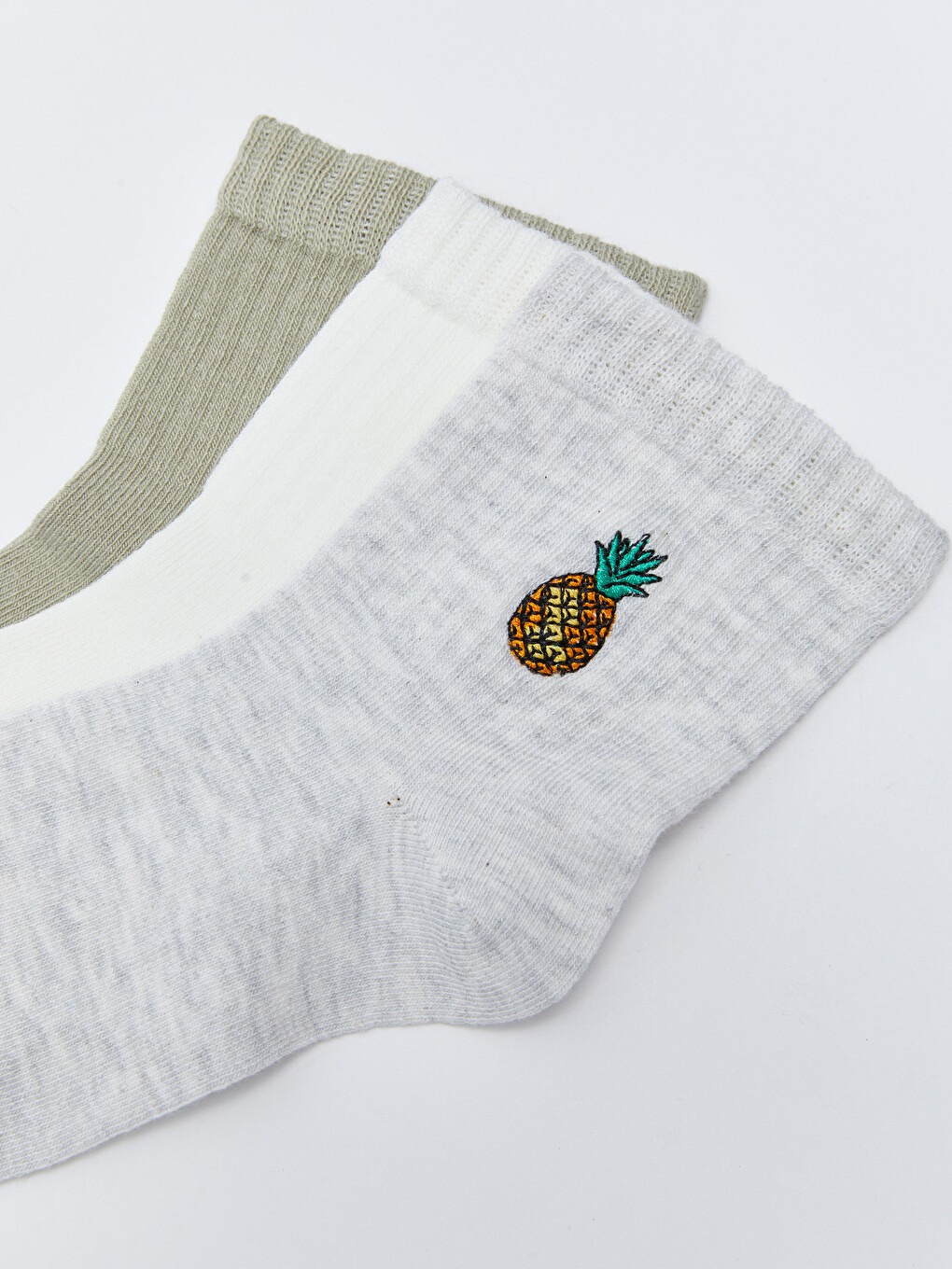 Printed Women's Socket Socks 3-Pack -W25830Z8-LAK - W25830Z8-LAK - LC ...