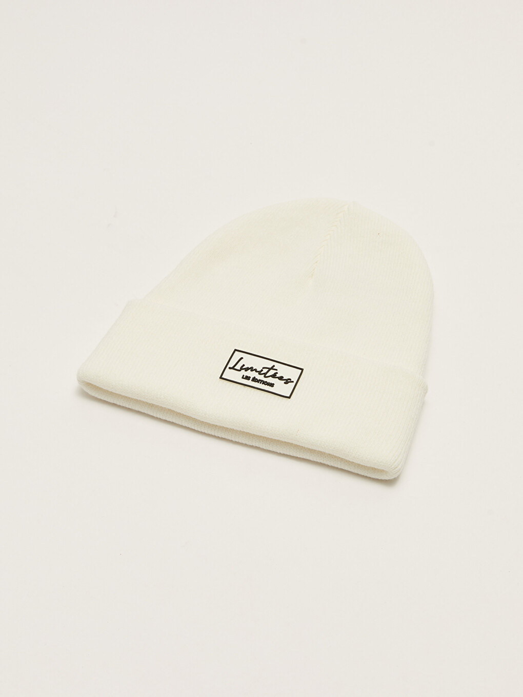 Label Detailed Men's Beret -W26147Z8-E5X - W26147Z8-E5X - LC Waikiki