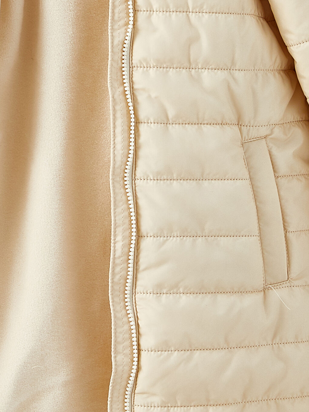 Hooded Basic Girl Coat -W27509Z4-SP4 - W27509Z4-SP4 - LC Waikiki