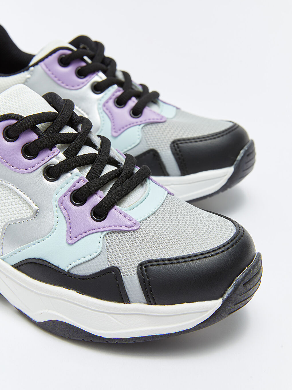 Lace-Up Girl Trainers -W2DD38Z4-M0T - W2DD38Z4-M0T - LC Waikiki