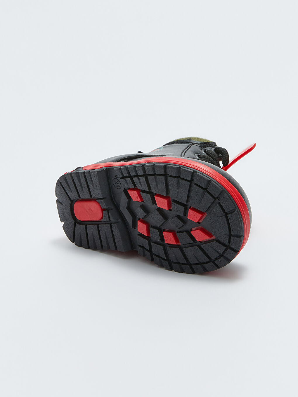 SİYAH Minnie Mouse Lisanslı Bağcık ve Fermuarlı Kız Bebek Bot ...