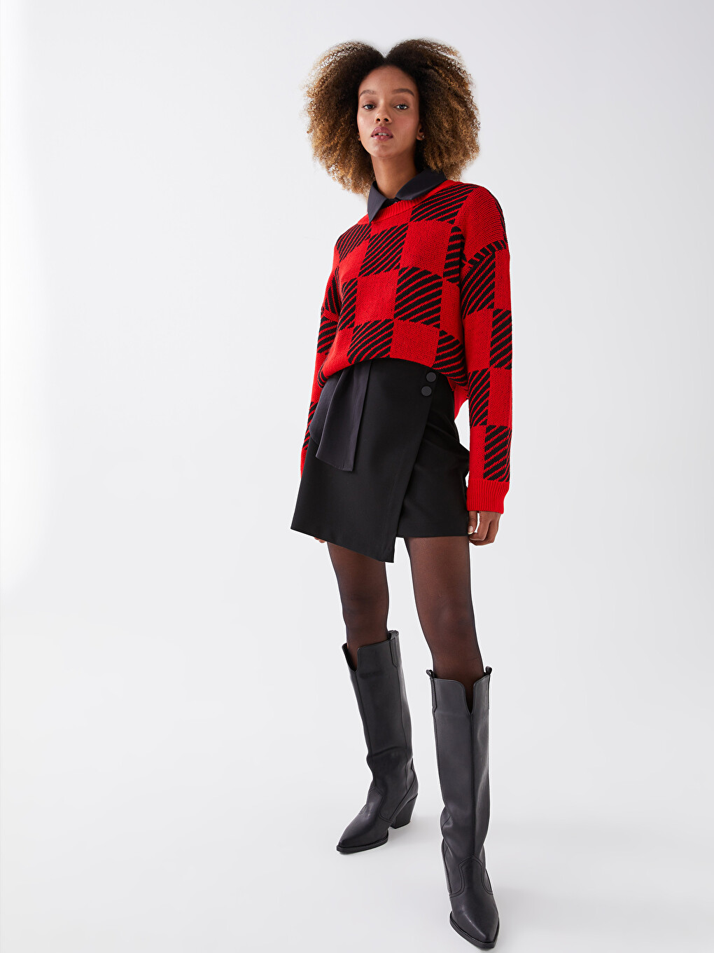 Women's Waist Zippered Regular Mini Skirt -W2IQ49Z8-RQL - W2IQ49Z8-RQL ...