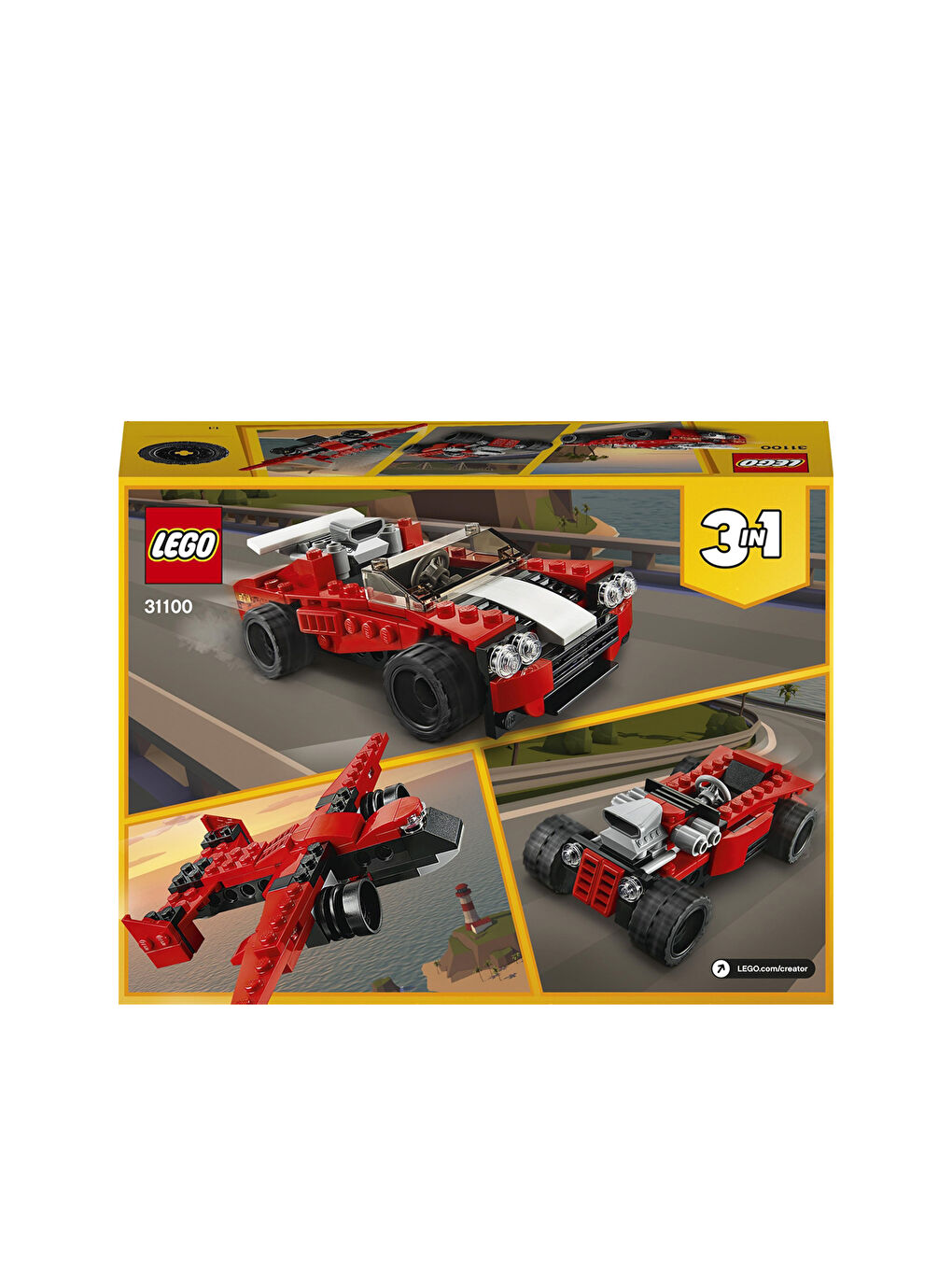 KARIŞIK Lego Oyuncak Araba - W2KE19Z4-M0T | LCW