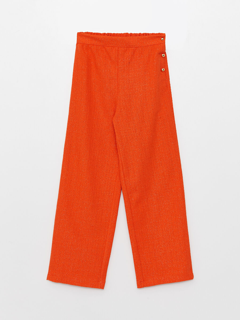 Elastic Waist Wide Leg Girls' Trousers -S32056Z4-GXE - S32056Z4-GXE ...