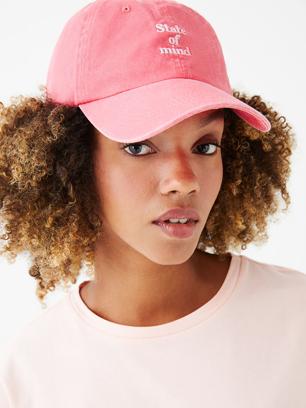 Women's Cap Hat With Lettering Embroidery -S36947Z8-H4U - S36947Z8-H4U ...