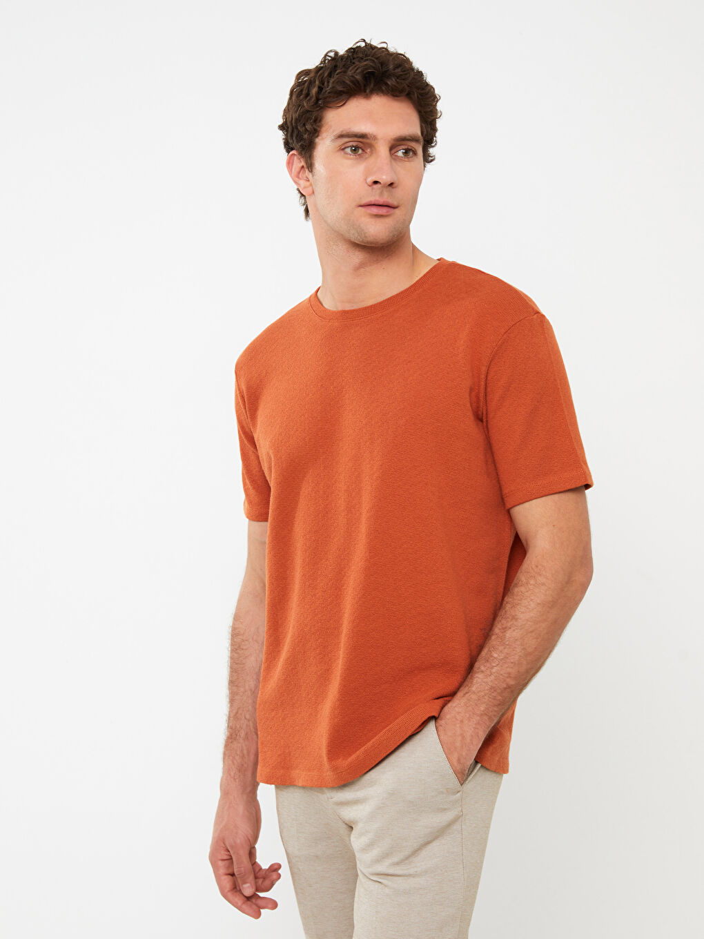 Crew Neck Short Sleeve Mens T Shirt S37746z8 Syk S37746z8 Syk Lc