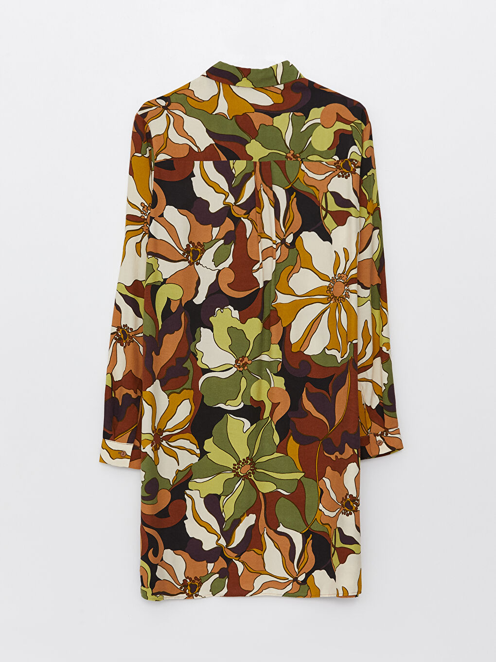 Patterned Women's Shirt Tunic -S38402Z8-F9C - S38402Z8-F9C - LC Waikiki