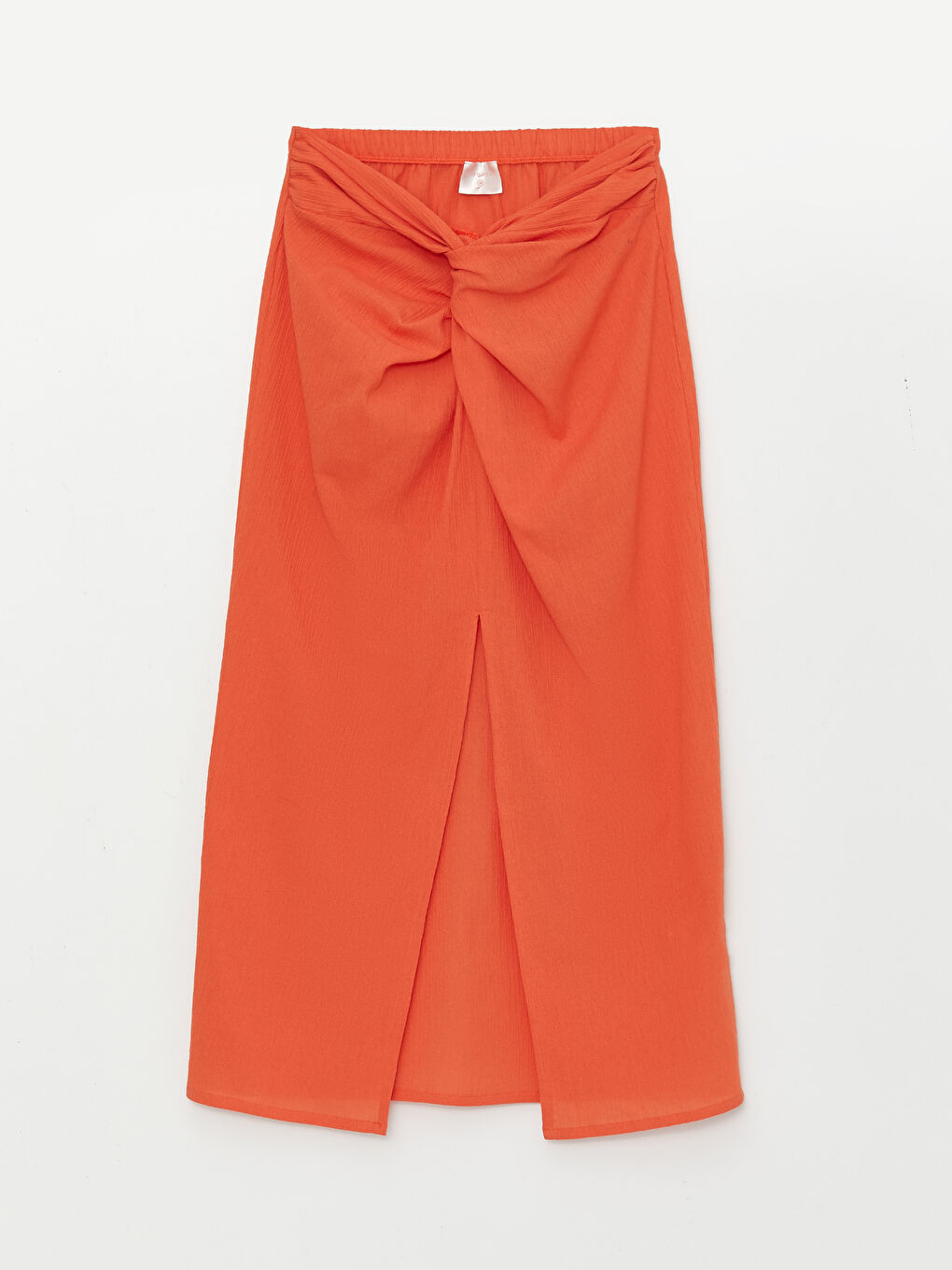 Elastic Waist Ruffle Detailed Womens Pareo S39971z8 Gsn S39971z8