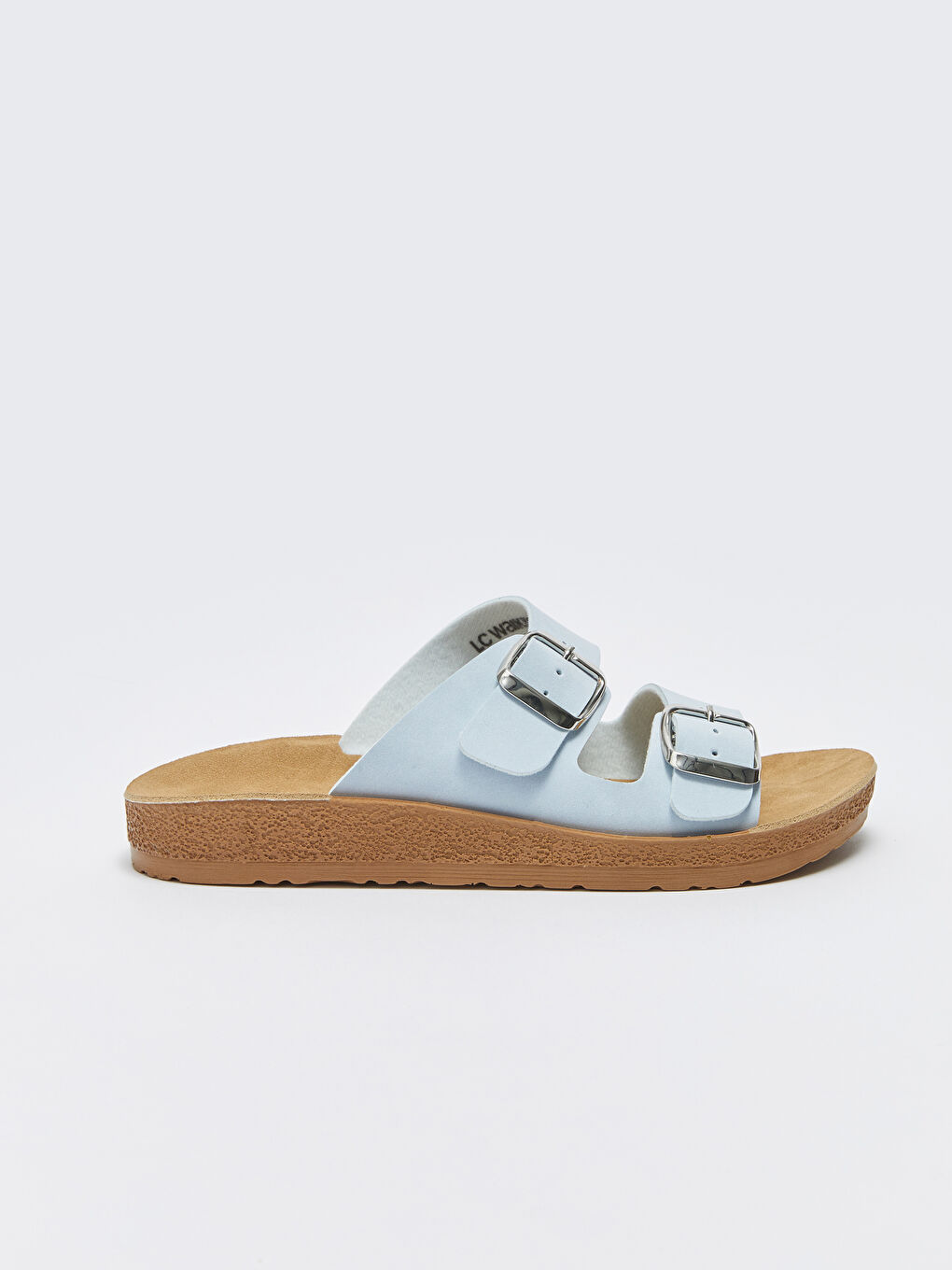 Double Band Buckle Detail Women's Slippers. -S3AD49Z8-V0R - S3AD49Z8 ...