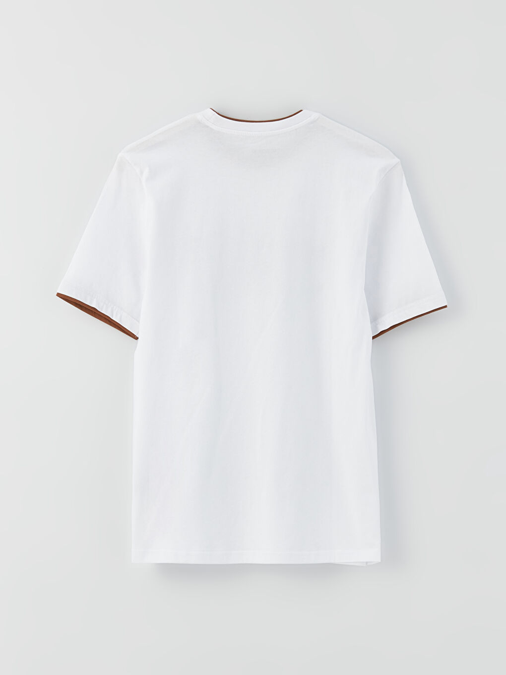 Crew Neck Short Sleeve Printed Combed Cotton Mens T Shirt S3fq39z8