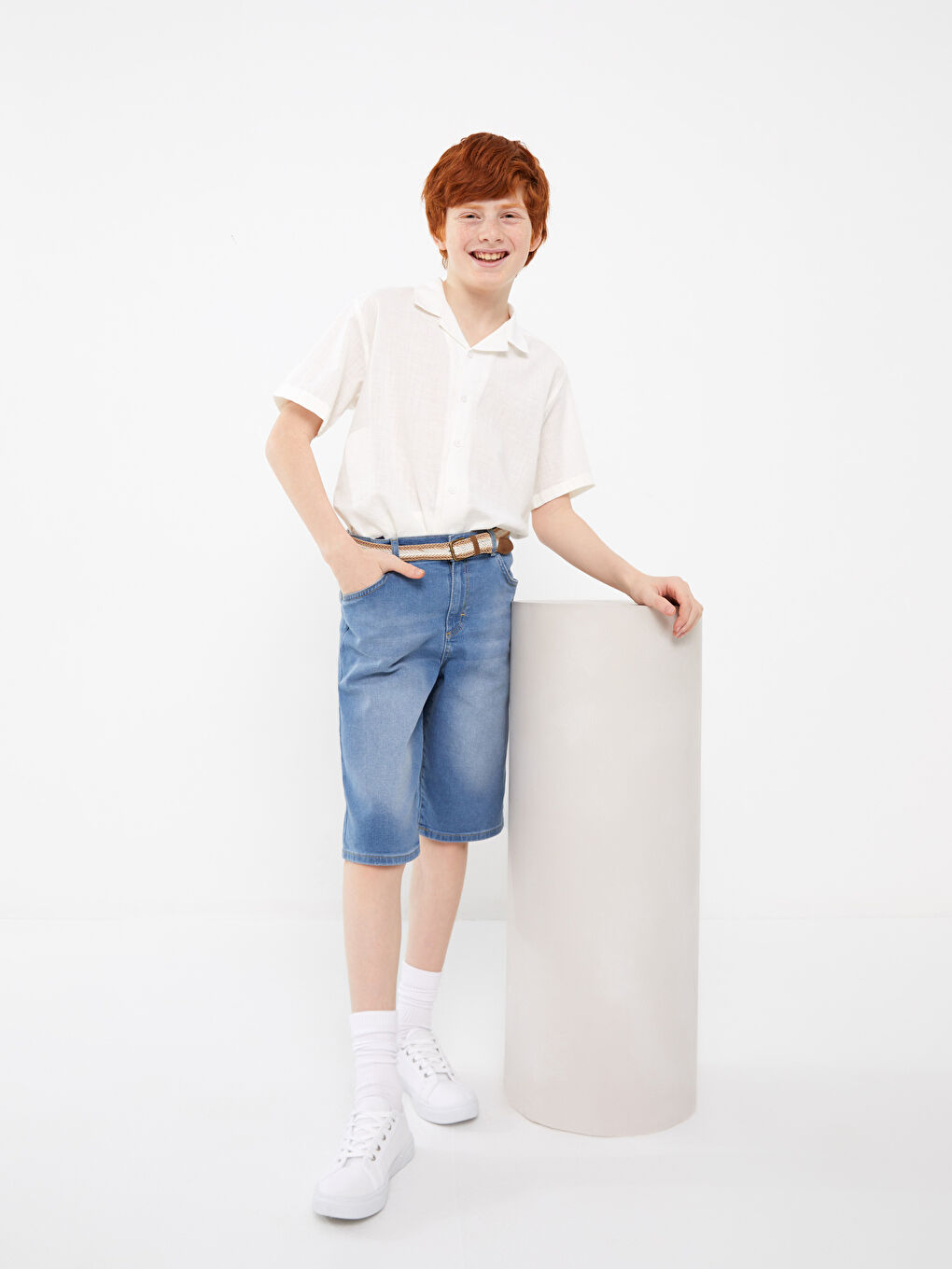 İNDİGO Basic Erkek Çocuk Jean Roller ve Kemer - S3FS97Z4-507 | LCW