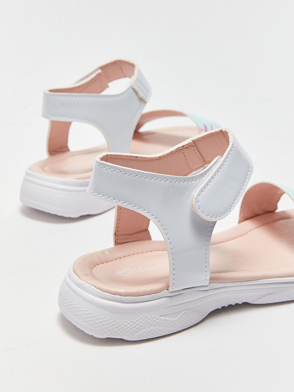 Patterned Single Strap Girls' Sandals -S3H654Z4-J5E - S3H654Z4-J5E - LC ...