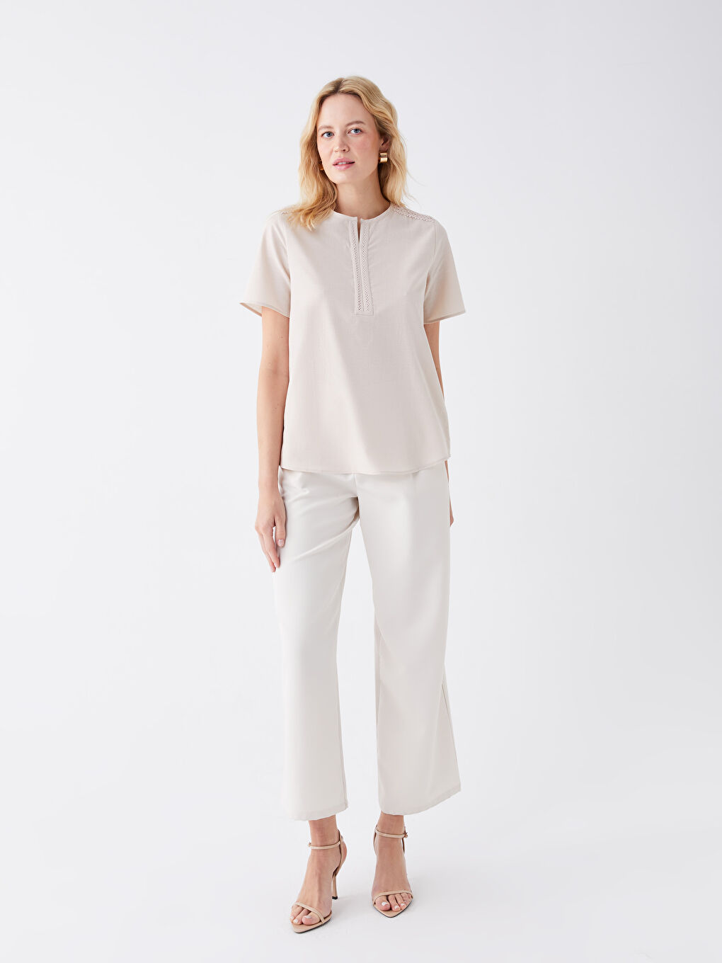 BEŽ Bluza Žene -S3I583Z8-QW4 - S3I583Z8-QW4 - LC Waikiki