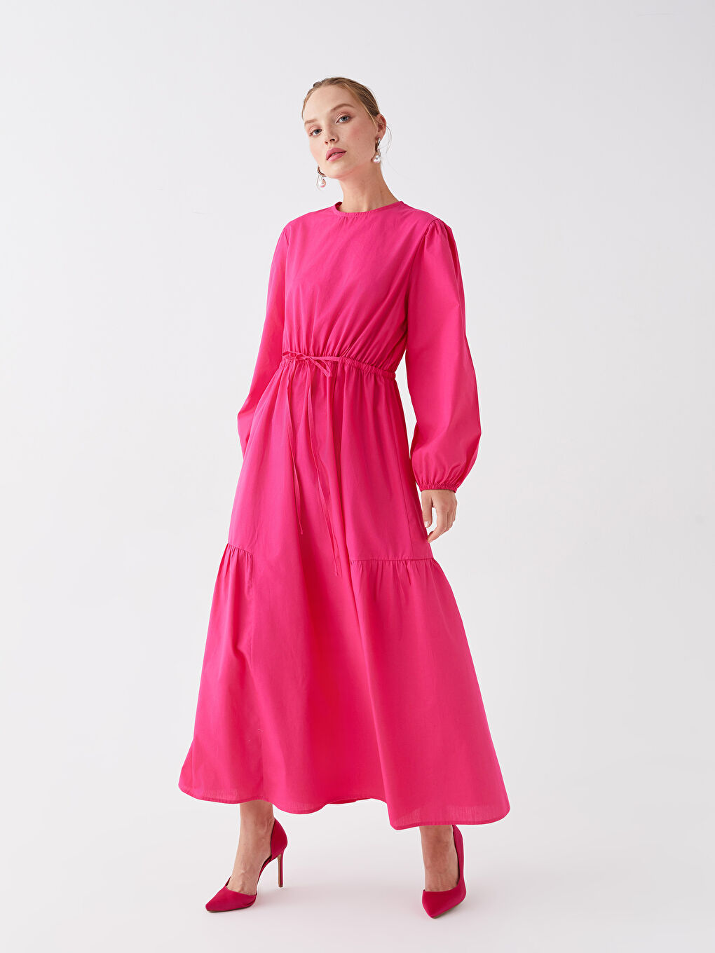 Robe FUCHSIA Femme -S3J157Z8-H4K - S3J157Z8-H4K - LC Waikiki