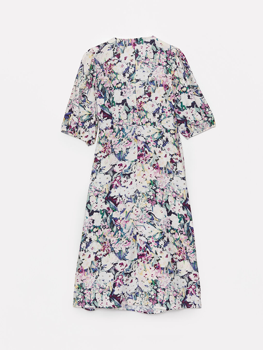 Double Breasted Collar Floral Womens Dress S3js16z8 F9c S3js16z8
