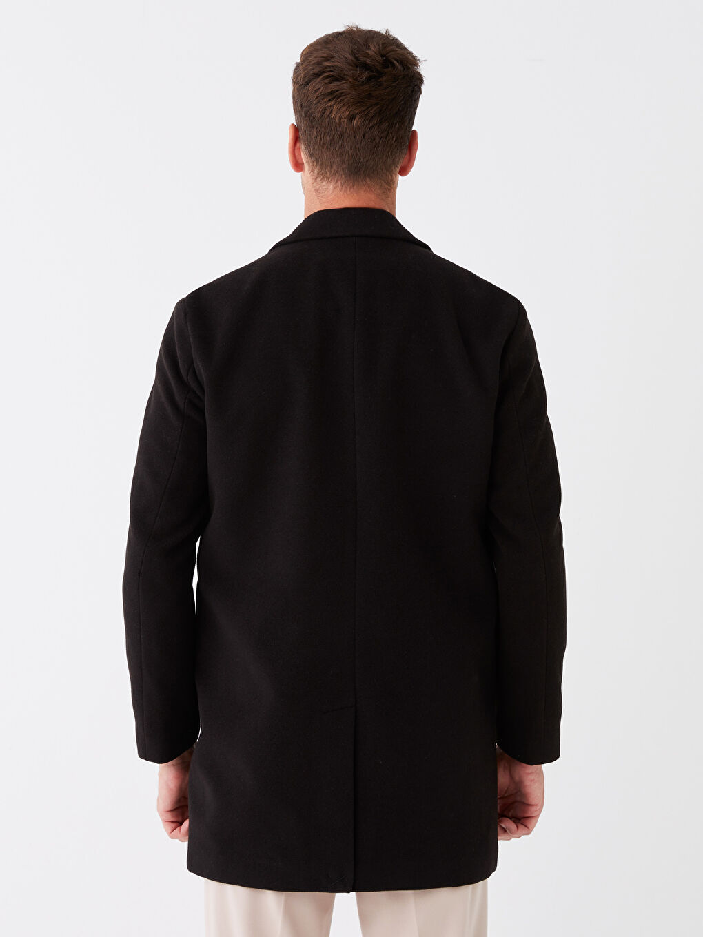 Slim Fit Jacket Collar Men's Cachet Coat -W30970Z8-CVL - W30970Z8-CVL ...