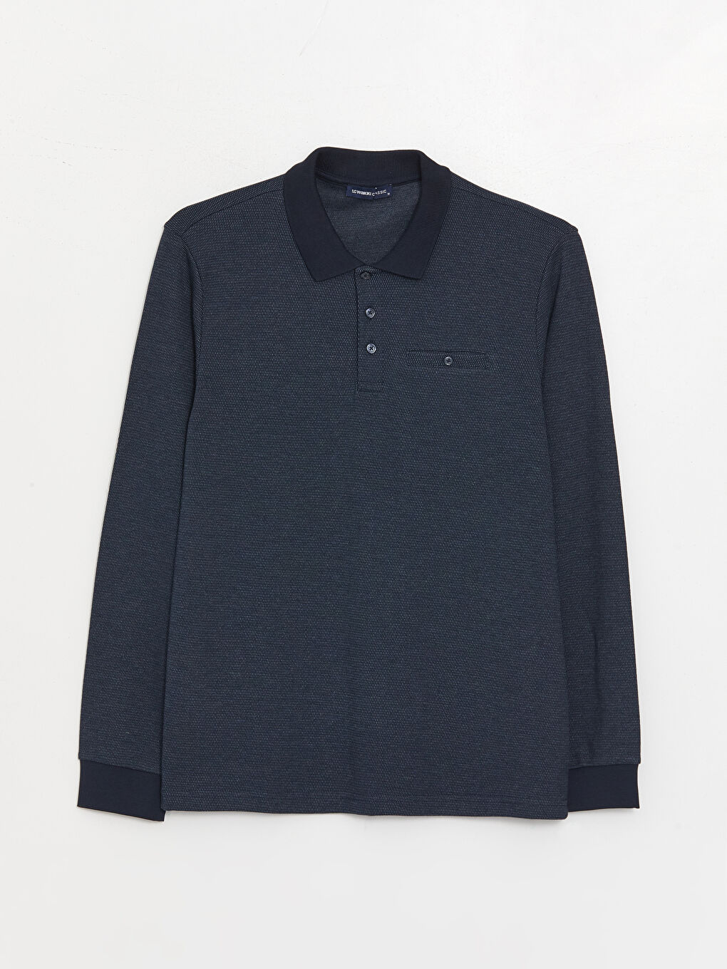 İNDİGO Polo Yaka Uzun Kollu Erkek Sweatshirt - W31601Z8-MKQ | LCW