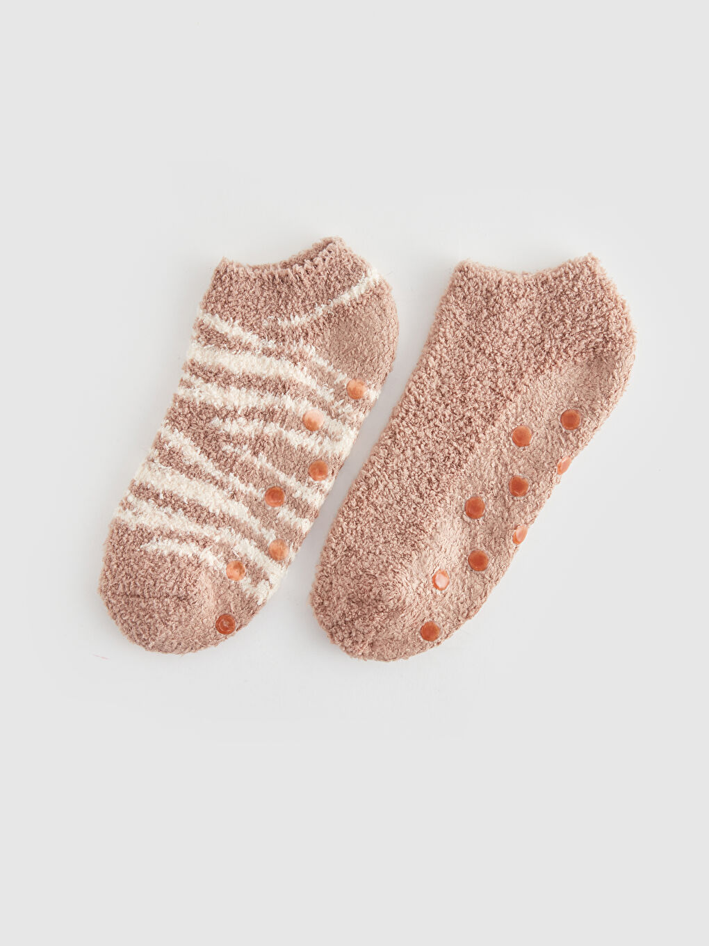 Non-Slip Sole Patterned Women's House Socks 2-Pack -W31840Z8-HZZ ...