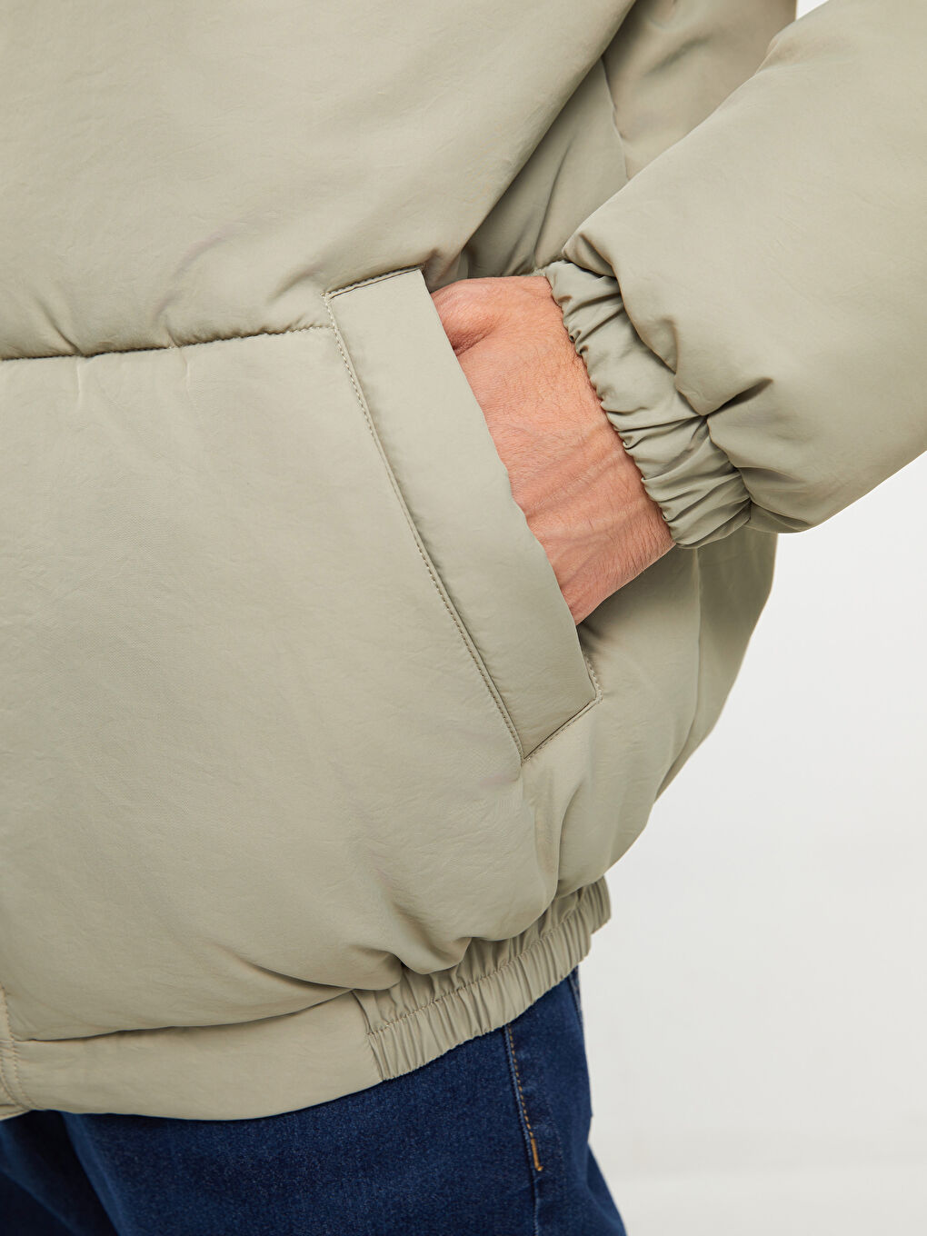 Comfortable Fit High Collar Men's Down Coat -W36438Z8-VD8 - W36438Z8 ...