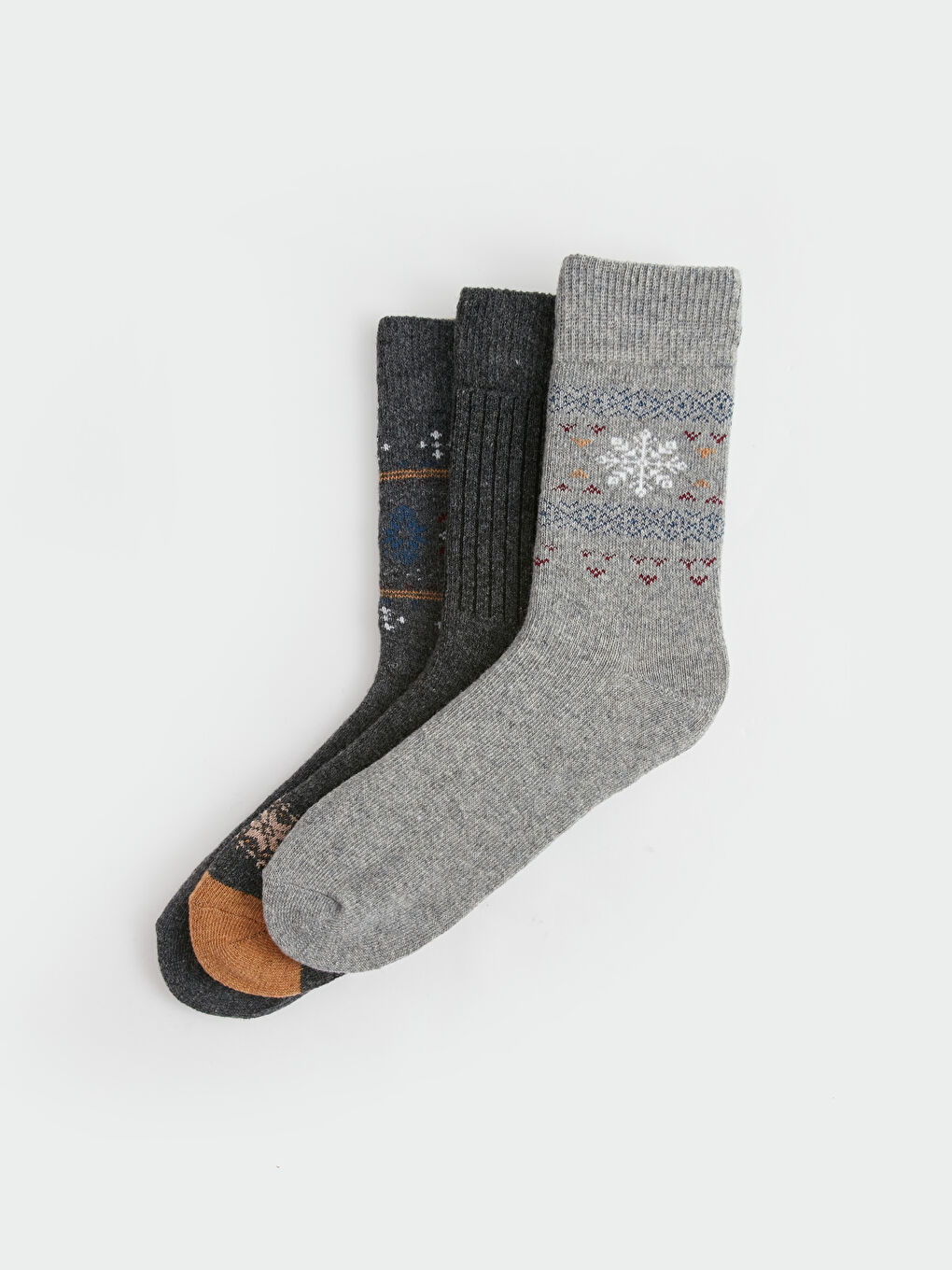 Patterned Men's Ankle Socks 3-packs -W36585Z8-K00 - W36585Z8-K00 - LC ...