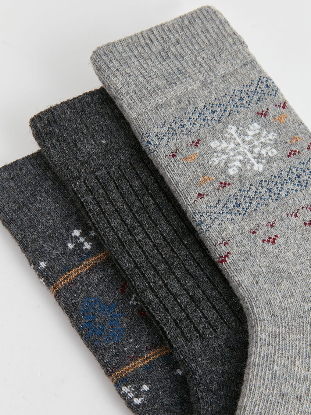 Patterned Men's Ankle Socks 3-packs -W36585Z8-K00 - W36585Z8-K00 - LC ...