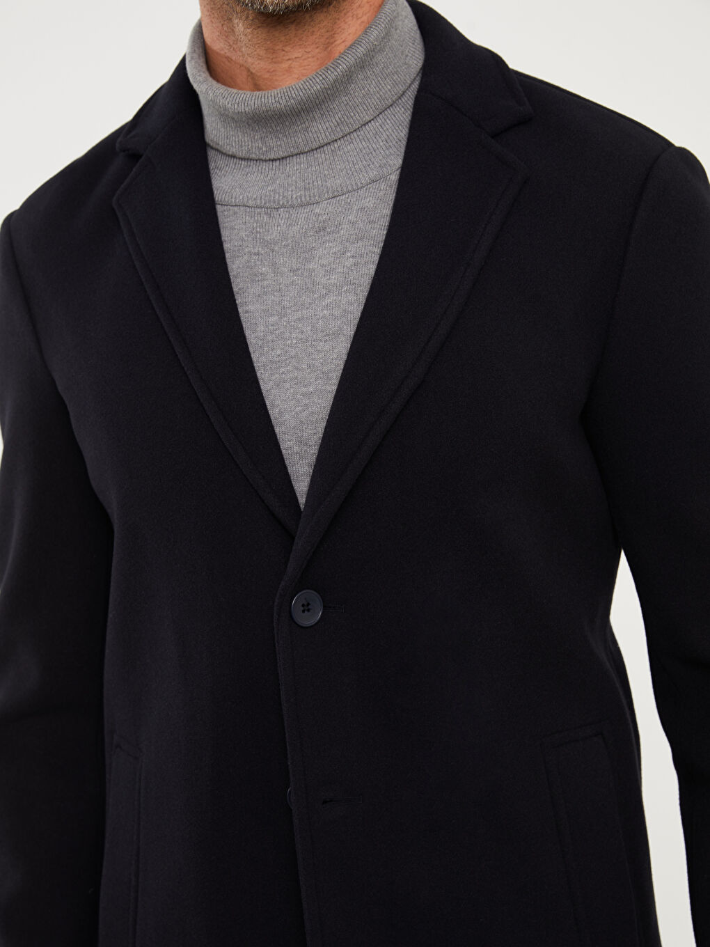 Standard Fit Jacket Collar Men's Cachet Coat -W36646Z8-RFH - W36646Z8 ...