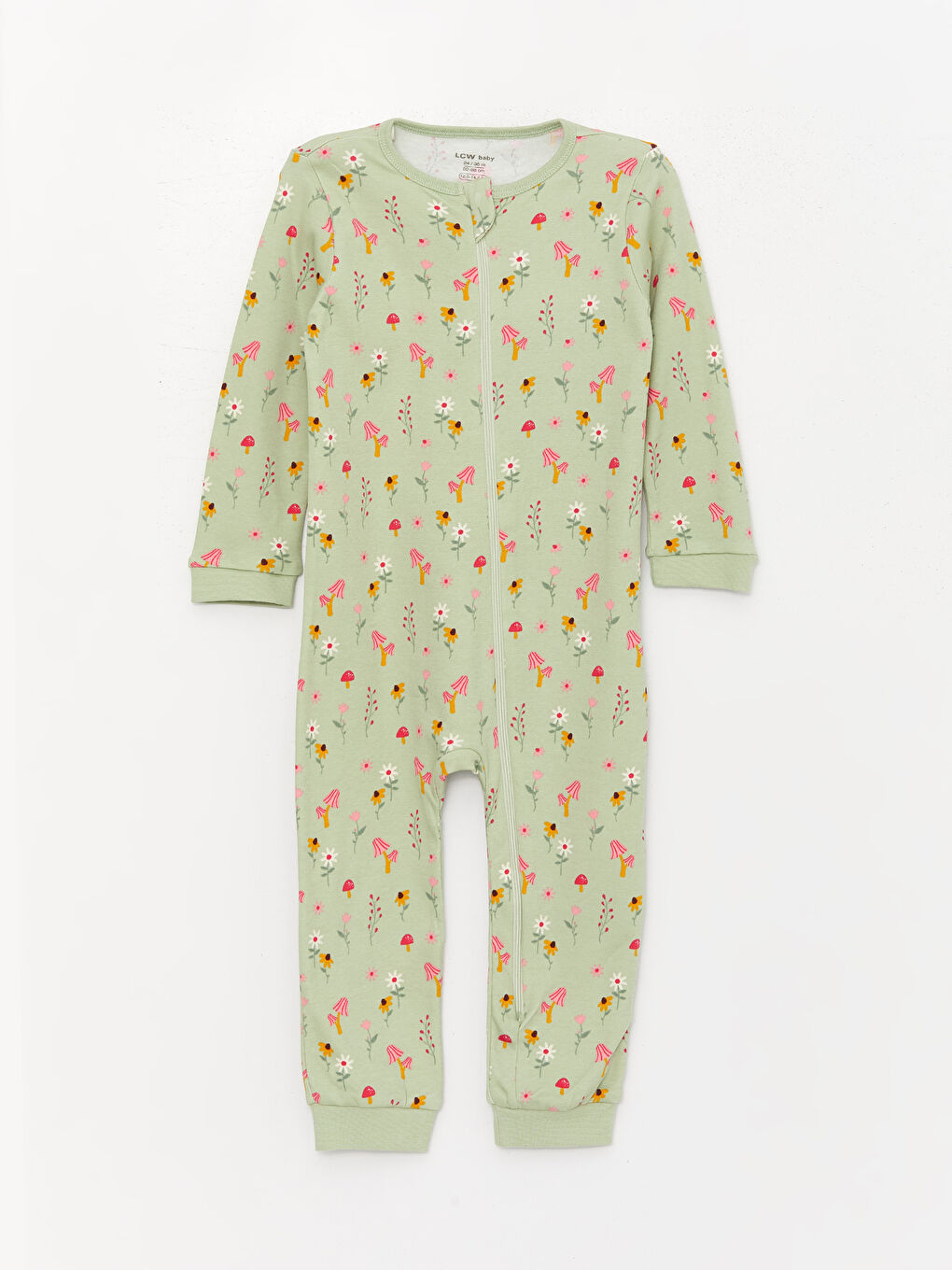 Crew Neck Long Sleeve Baby Girl Zipper Jumpsuit 2-Pack -W38860Z1-LUB ...