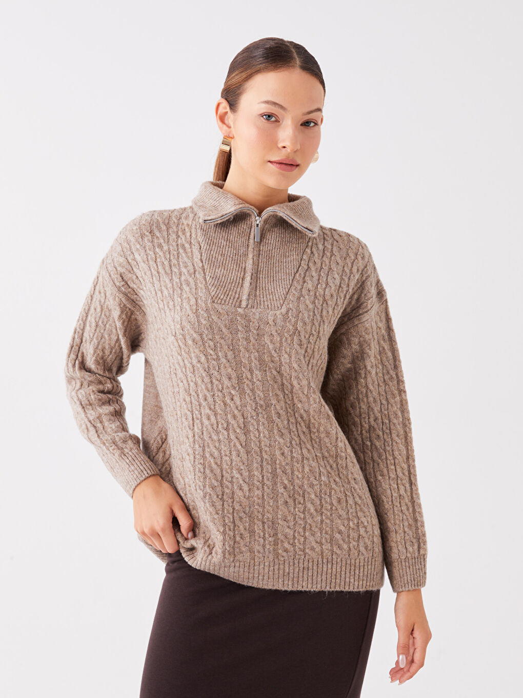 BEIGE Pull -W3BC70Z8-DCY - W3BC70Z8-DCY - LC Waikiki